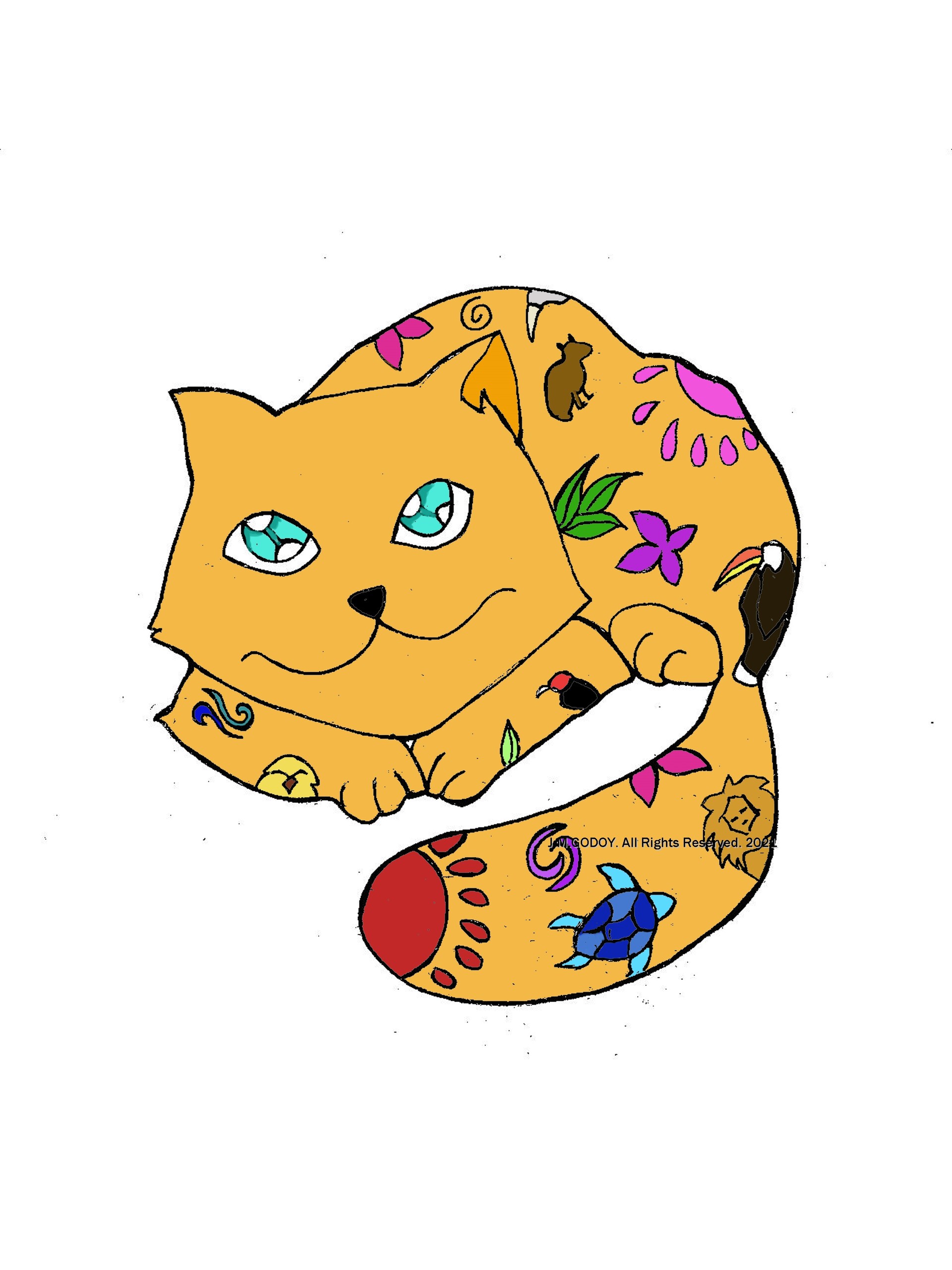 ArtStation - The gaia's cat