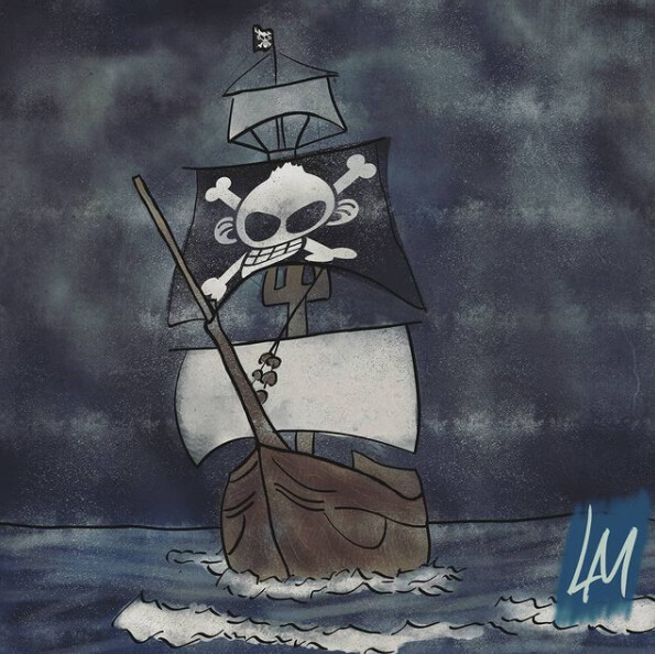ArtStation - One Piece inspired Pirate Ship