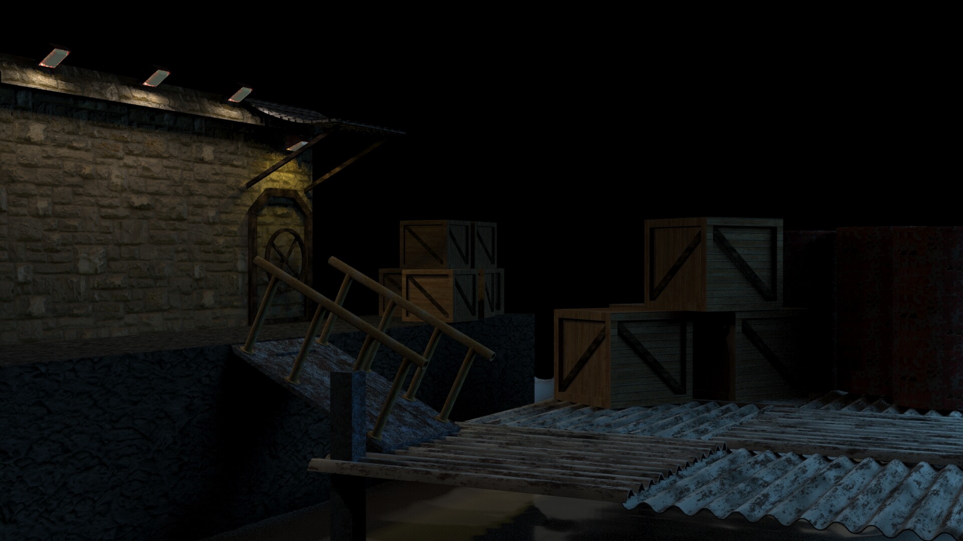 ArtStation - Dock yard