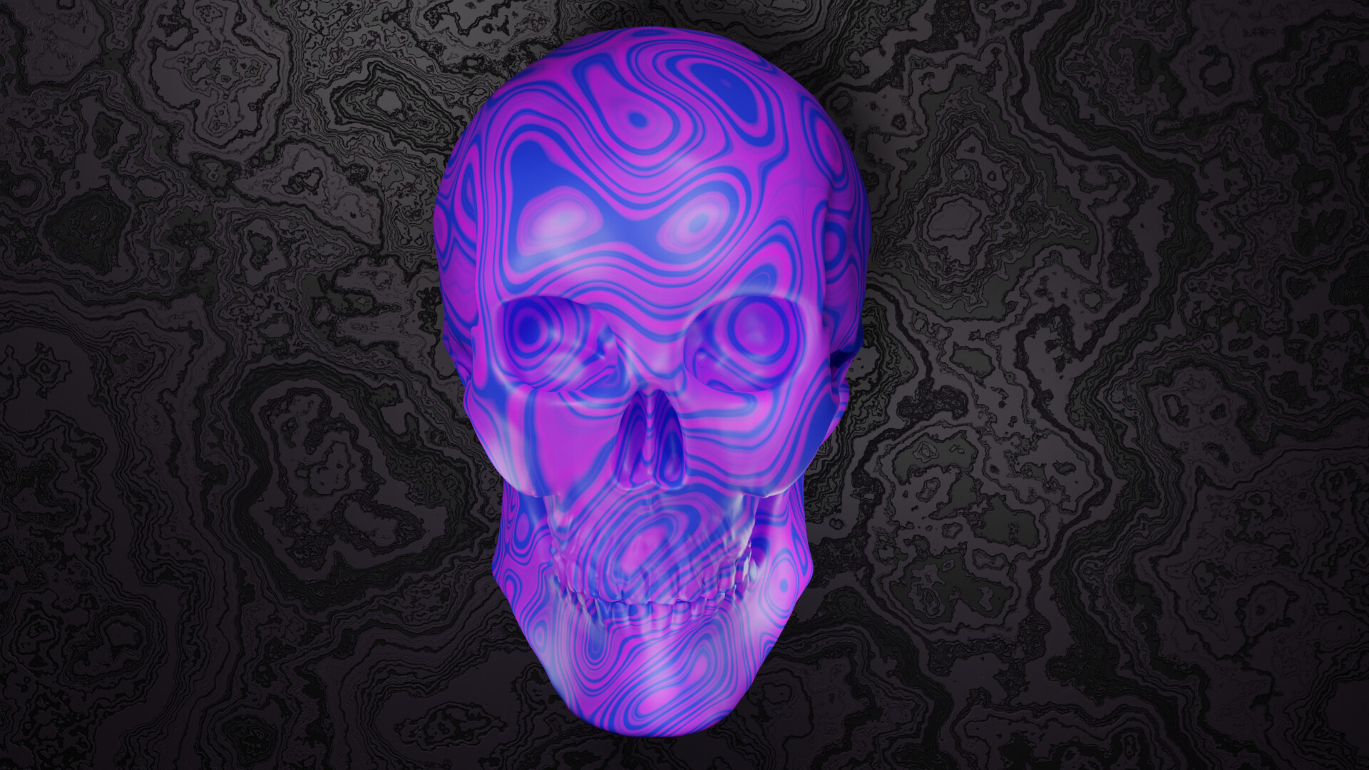 ArtStation - first_skull_sculpt