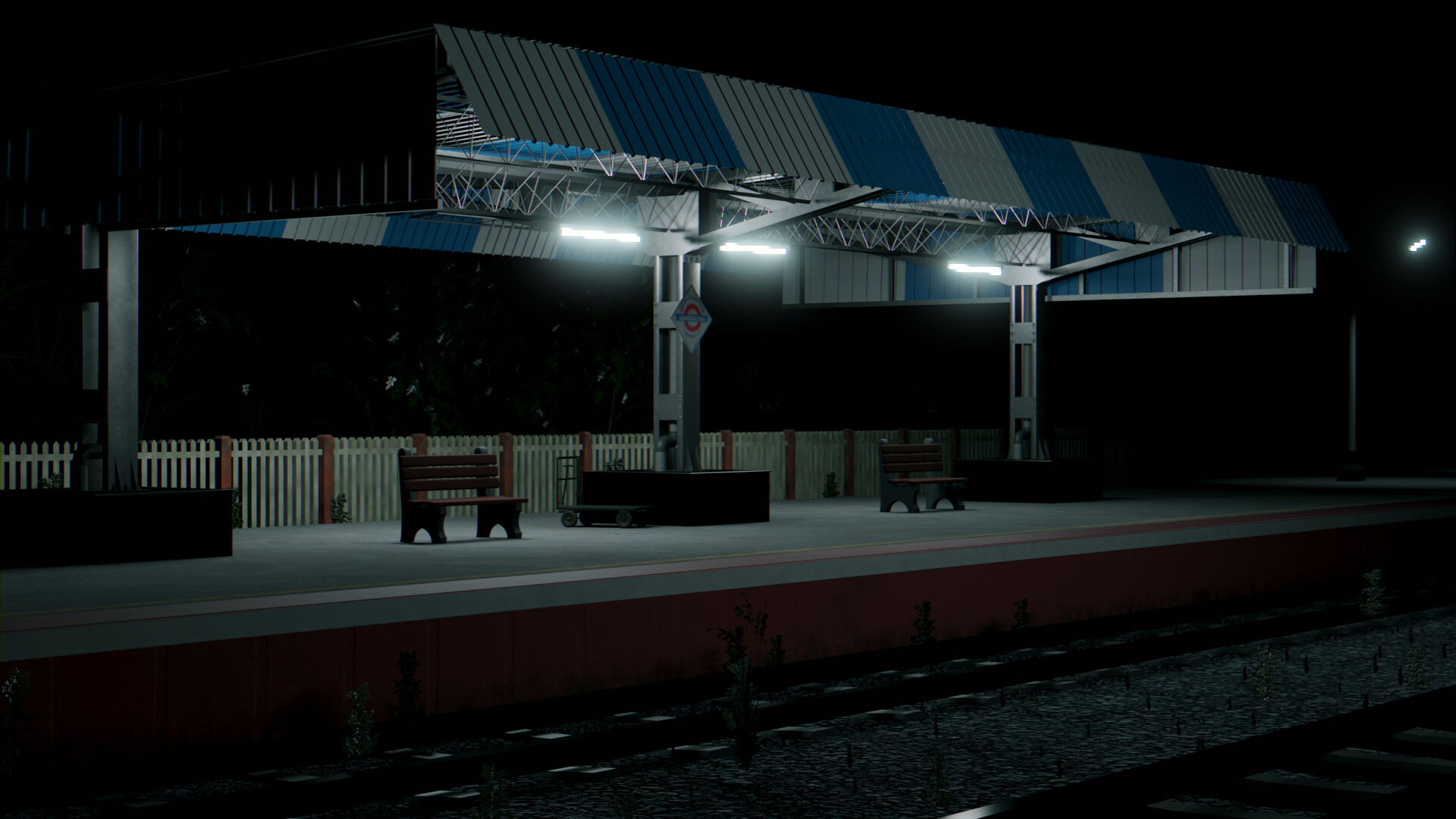 ArtStation - Indian Railway Station