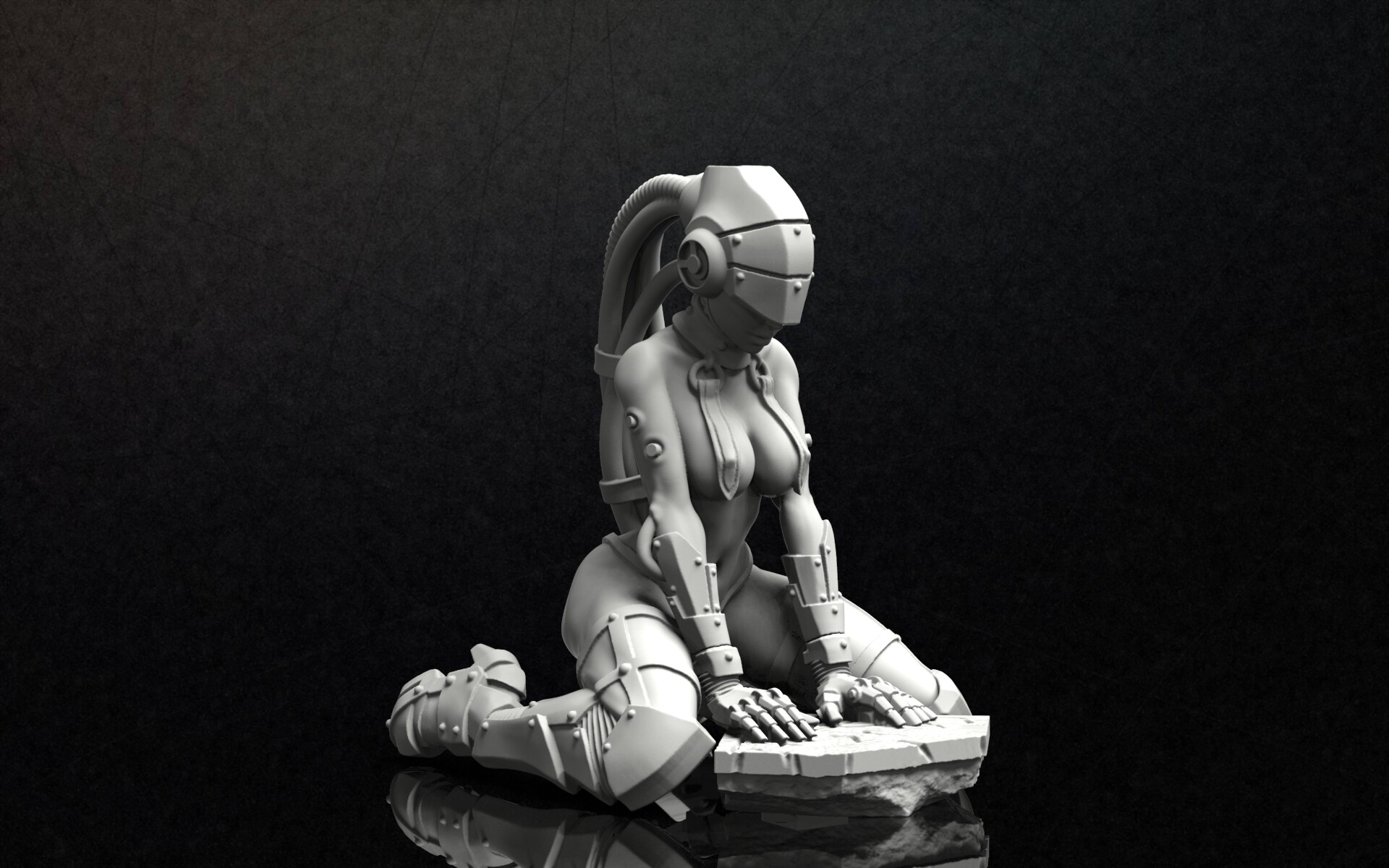 ArtStation - Cyber Girl