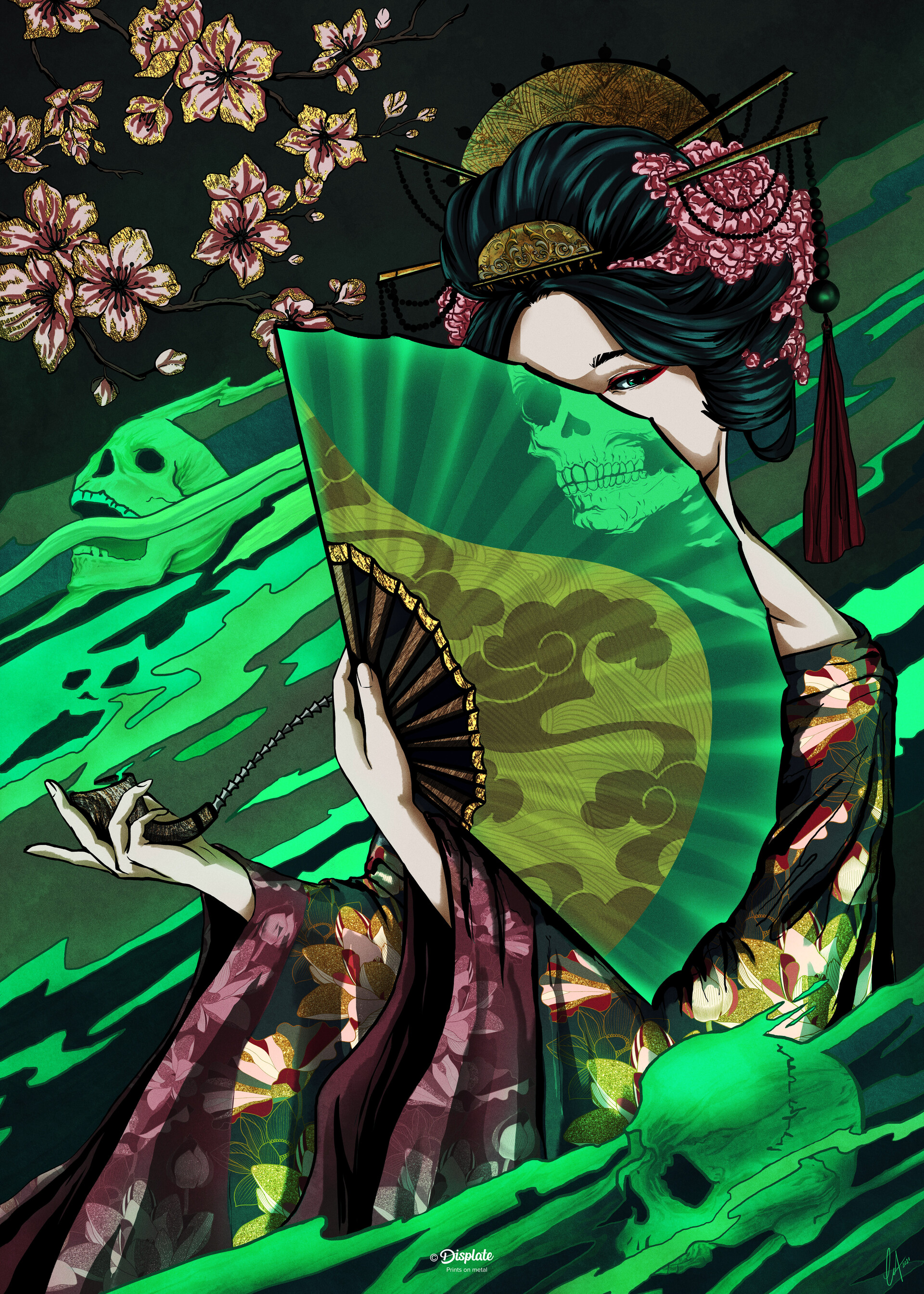 ArtStation - Ghostly Geisha