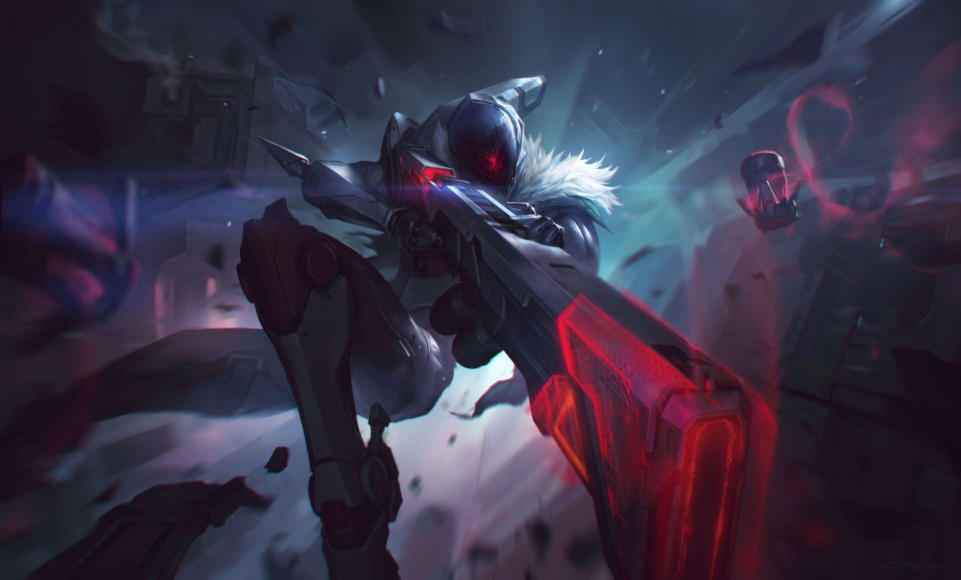 ArtStation - League of Legends Khada Jhin