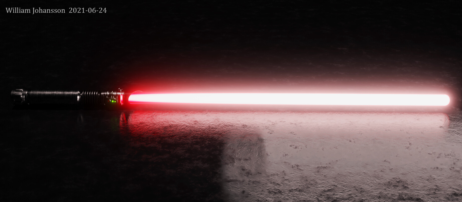 ArtStation - Sith lightsaber