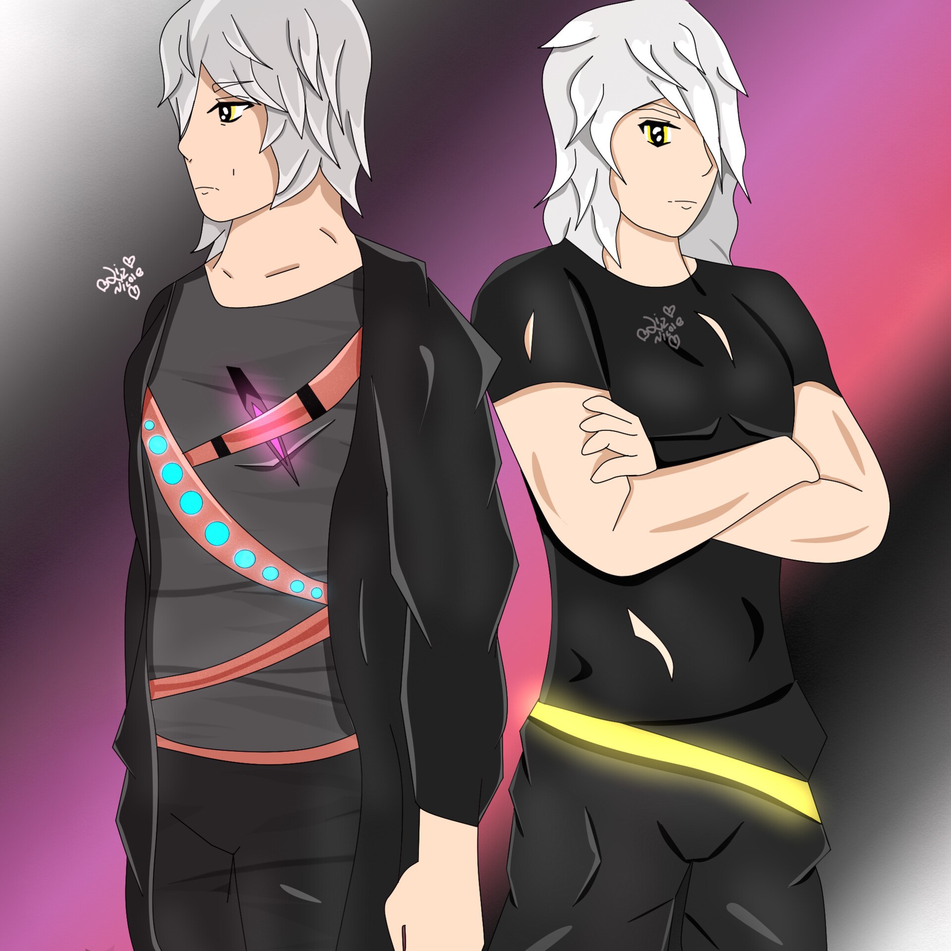 ArtStation - [OC] Phoenix and Payne
