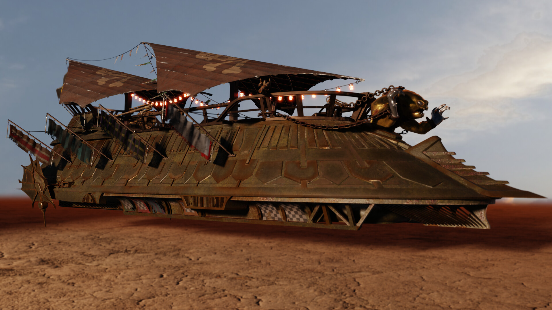 Angry Rancor - Star Wars - Luxury Sail Barge