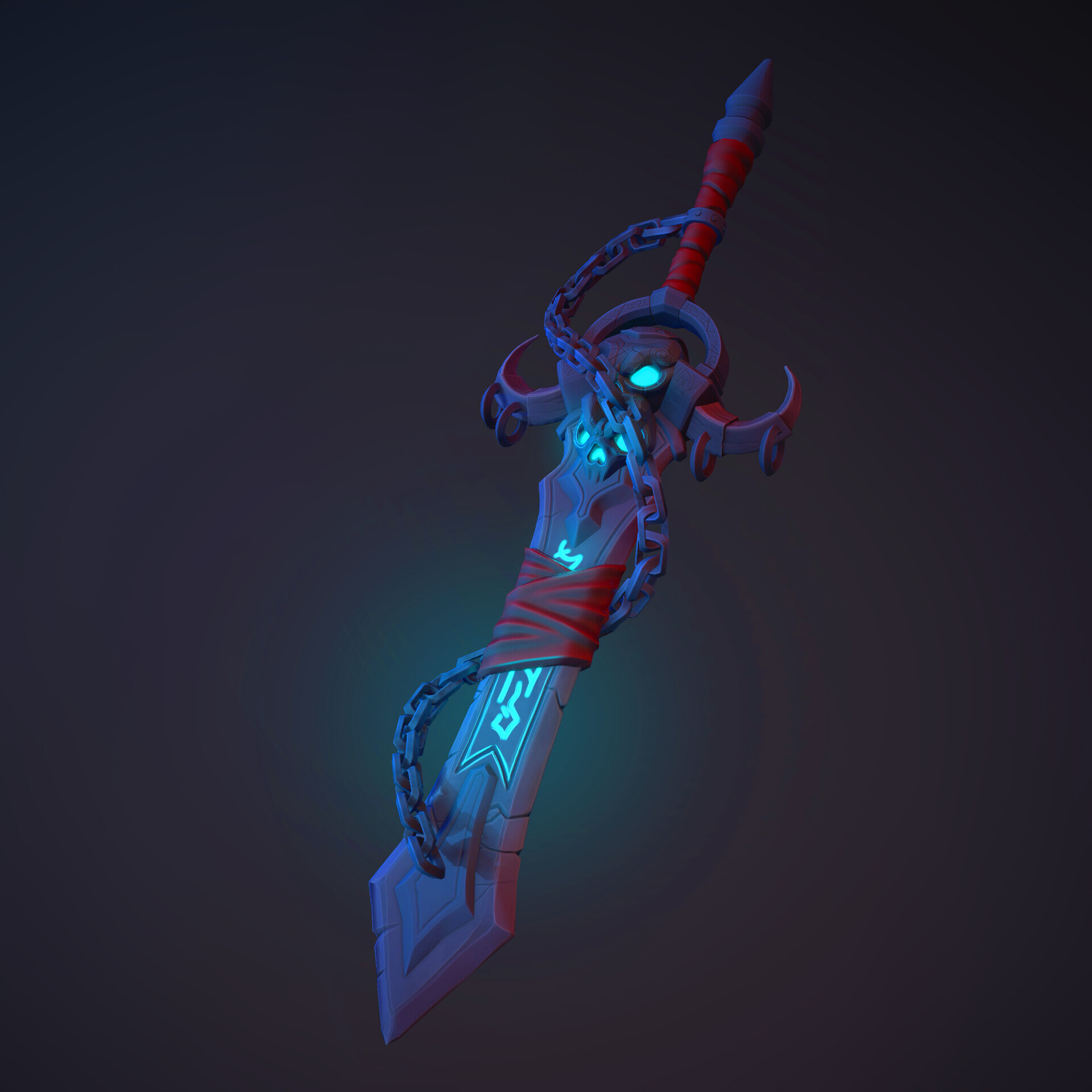 ArtStation - Death Knight: Skull Sword