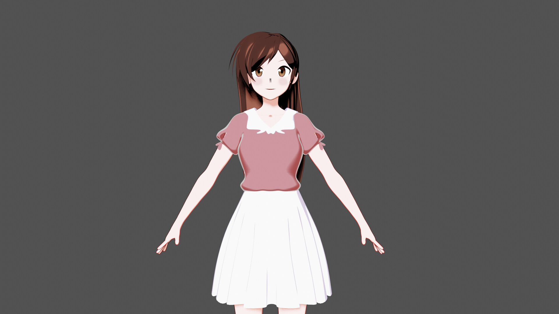 ArtStation - 3d anime Model and Shader