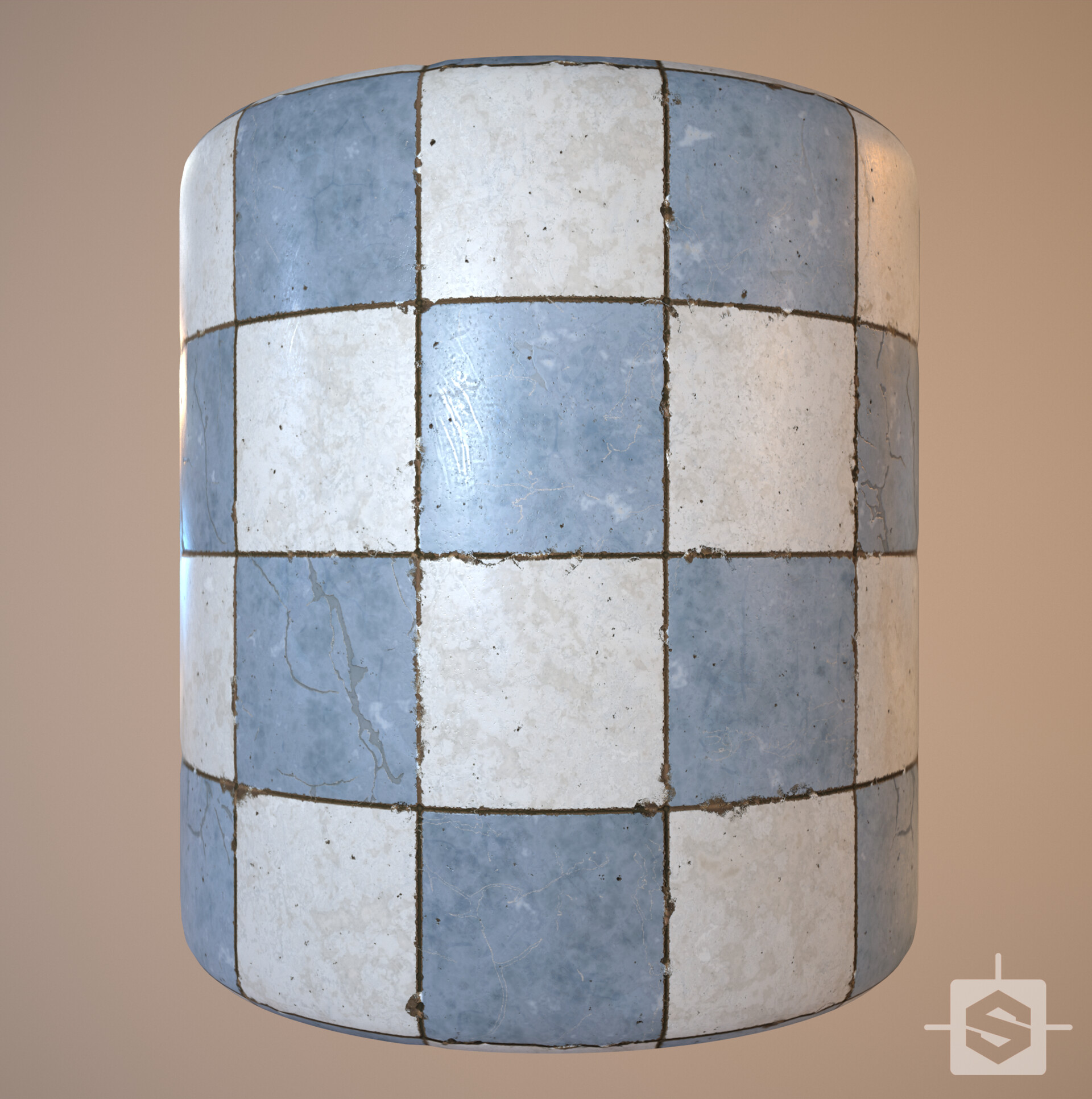 ArtStation - Checker Tile Material