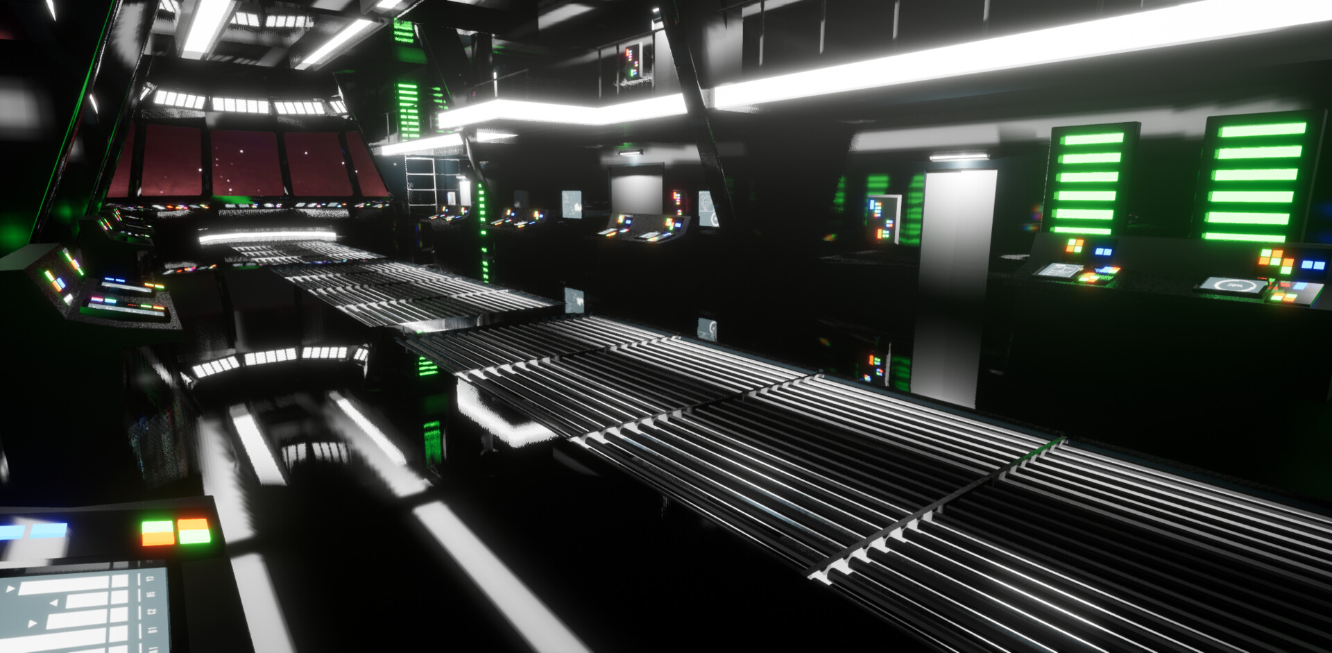 ArtStation - Space Balls - Bridge and assets