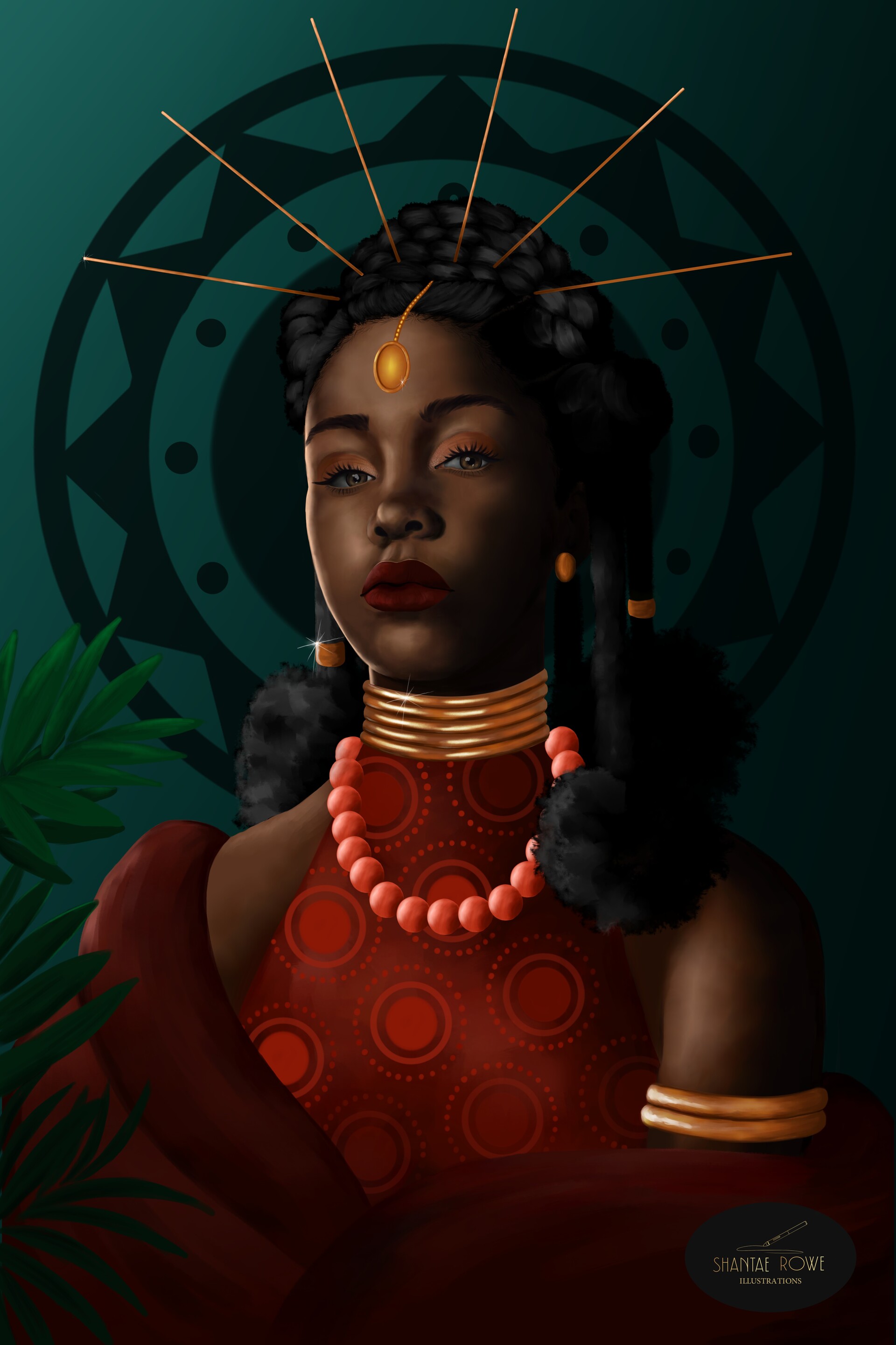 ArtStation - African Queen