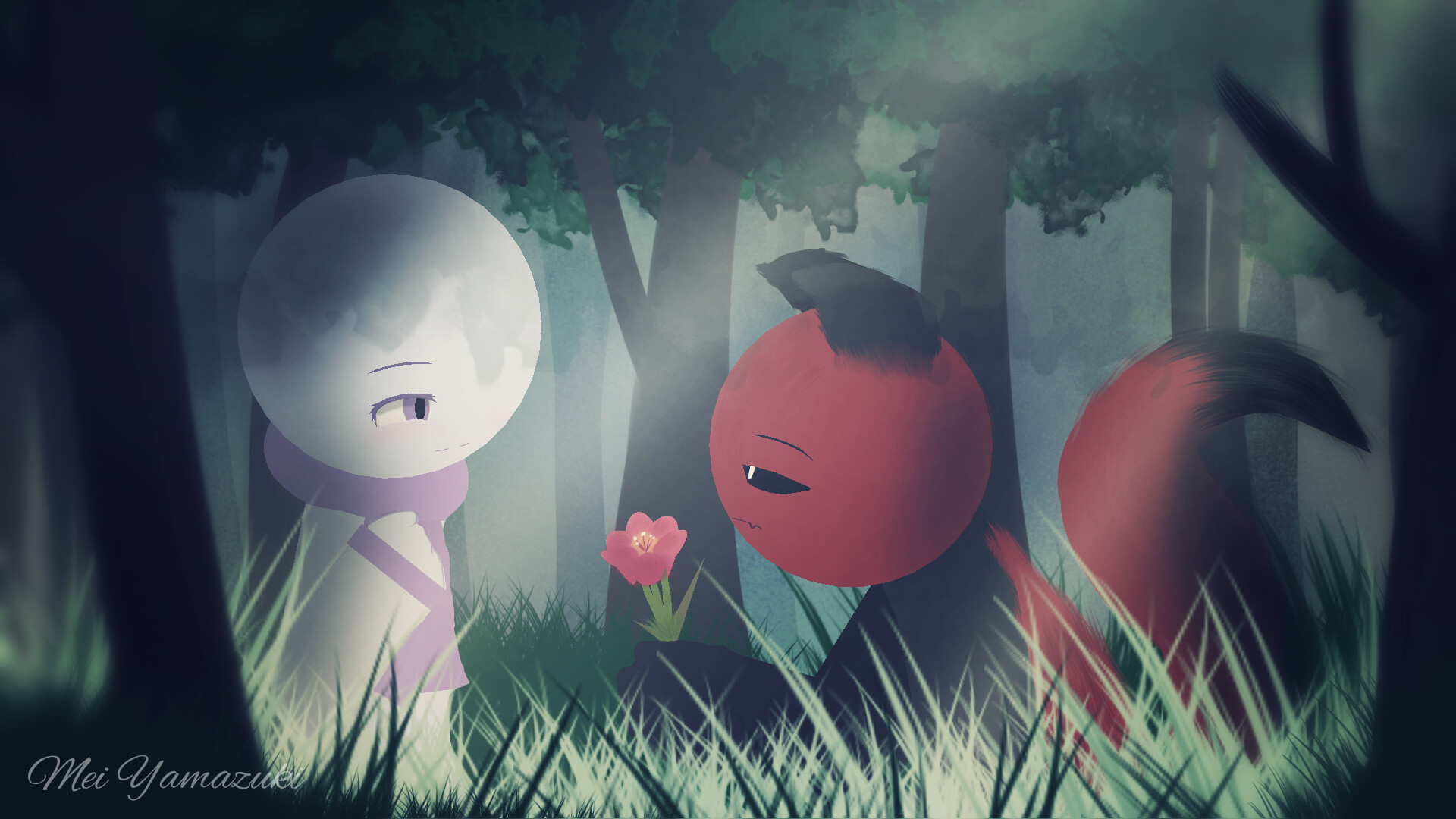 ArtStation - Hanae and Zukaze