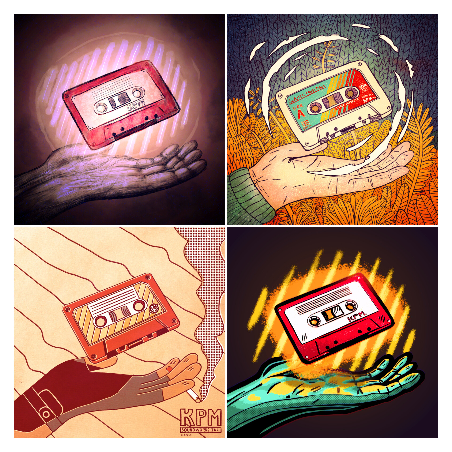 ArtStation - Multiple styles, same concept. (complete)