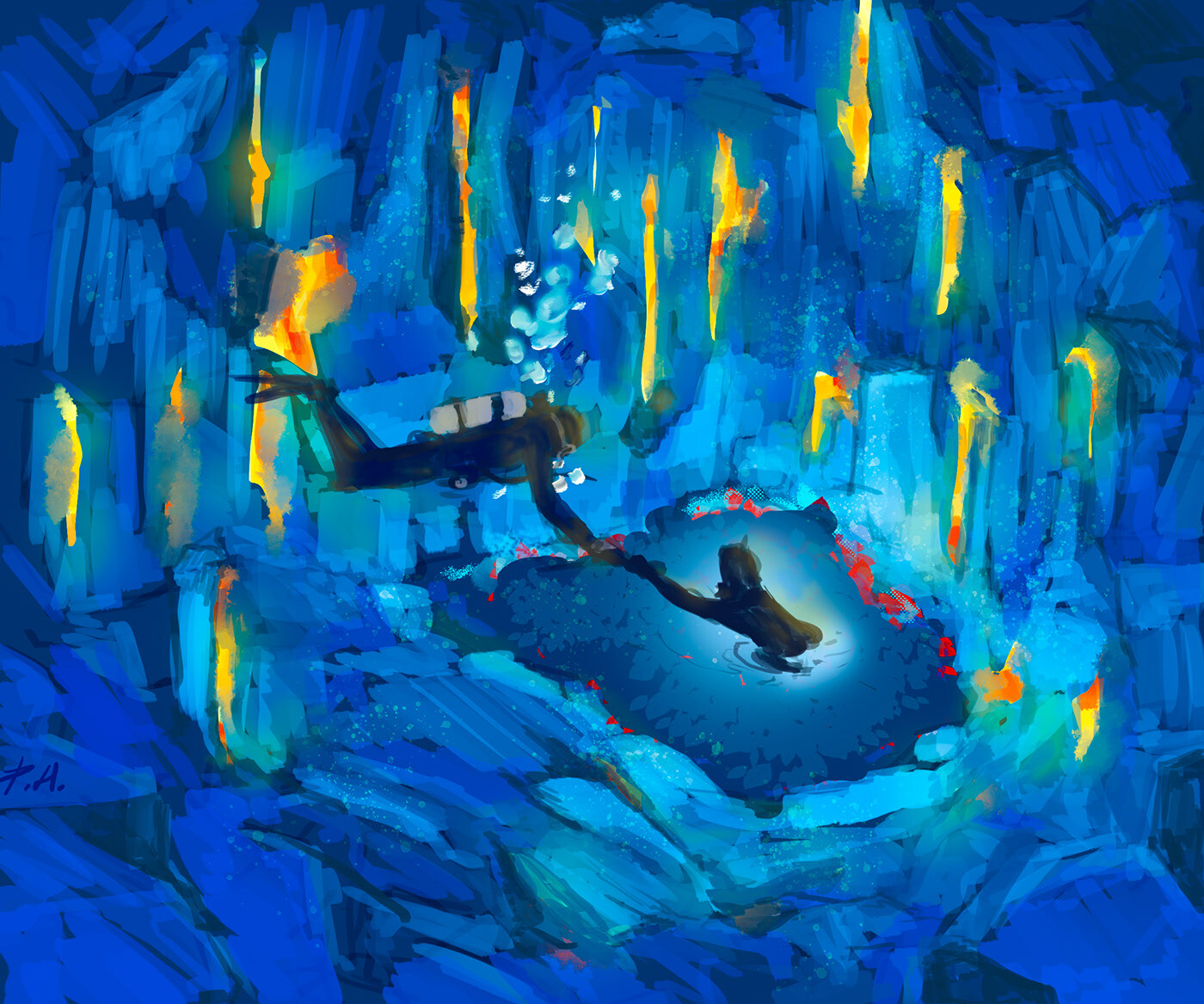 ArtStation - "Finding myself"