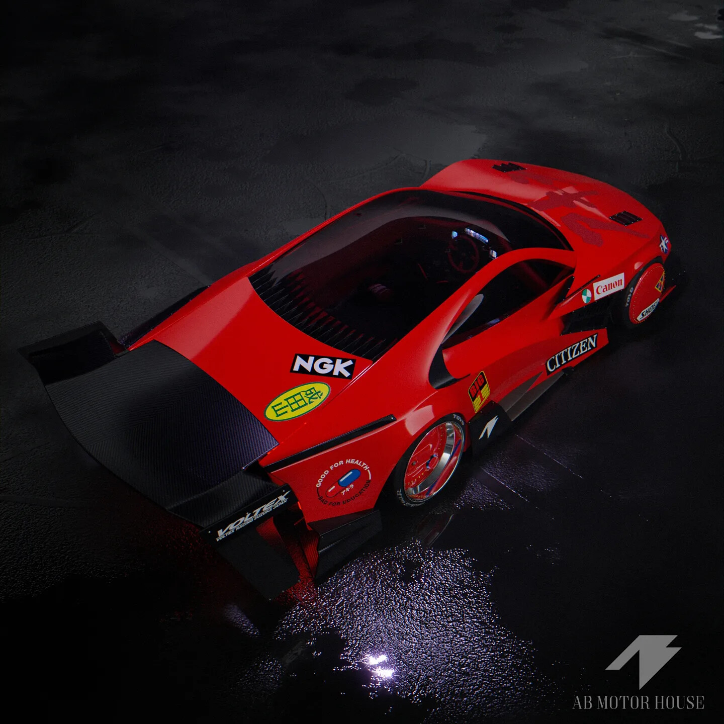 Aaron Beck - Akira car