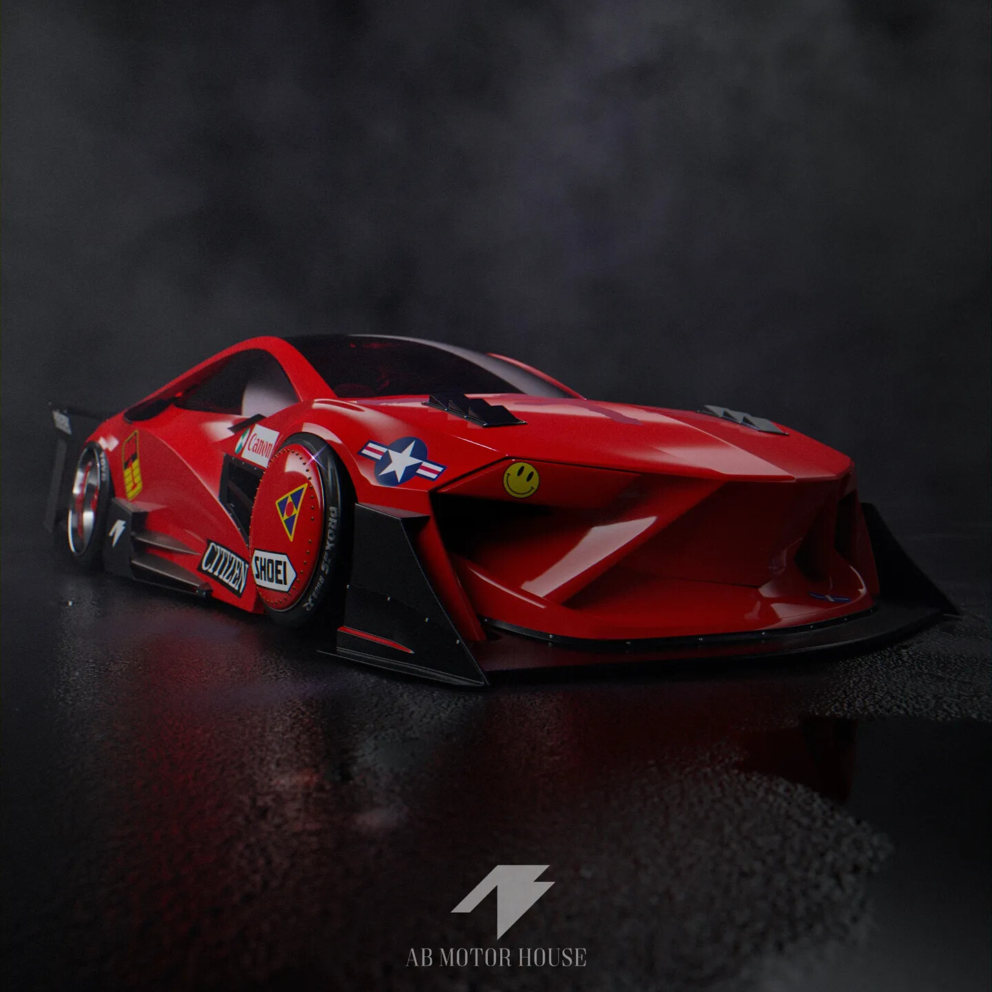 Aaron Beck - Akira car