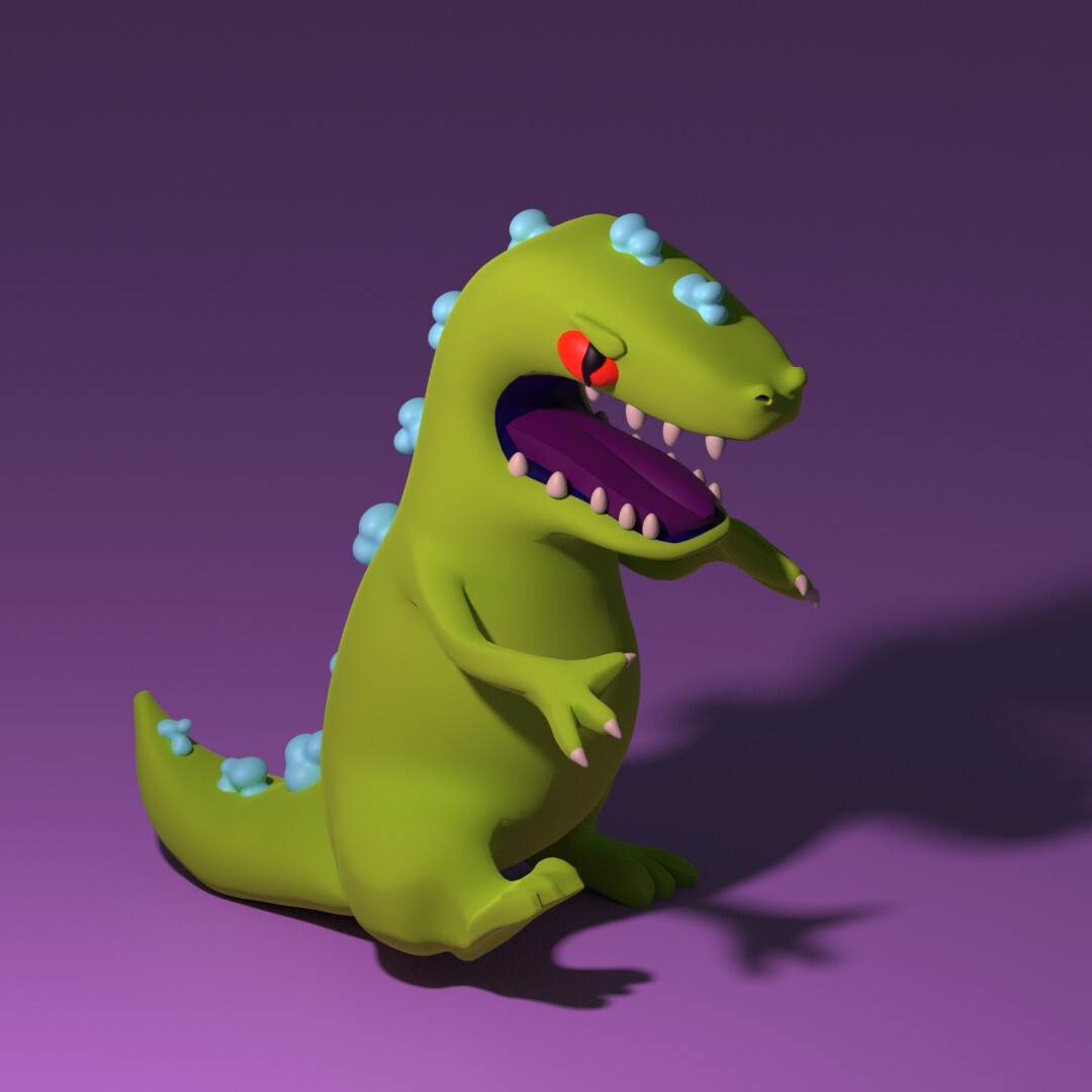 ArtStation - Reptar 3D Modeling