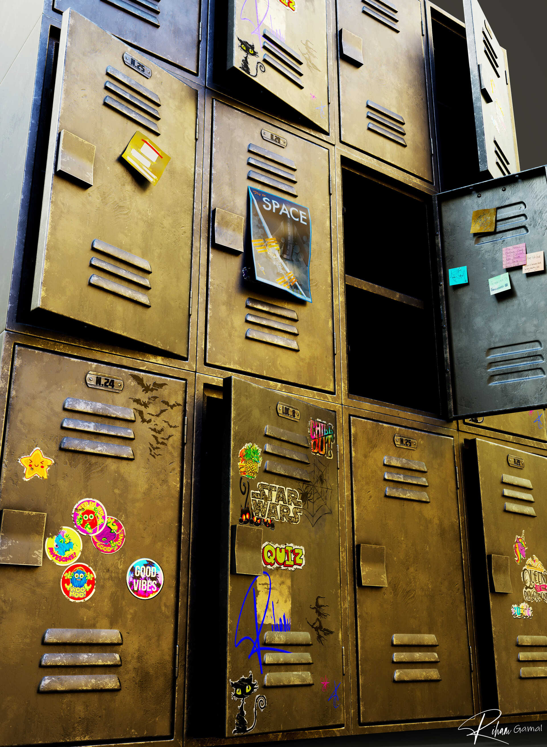 Riham Gamal - THE LOCKER