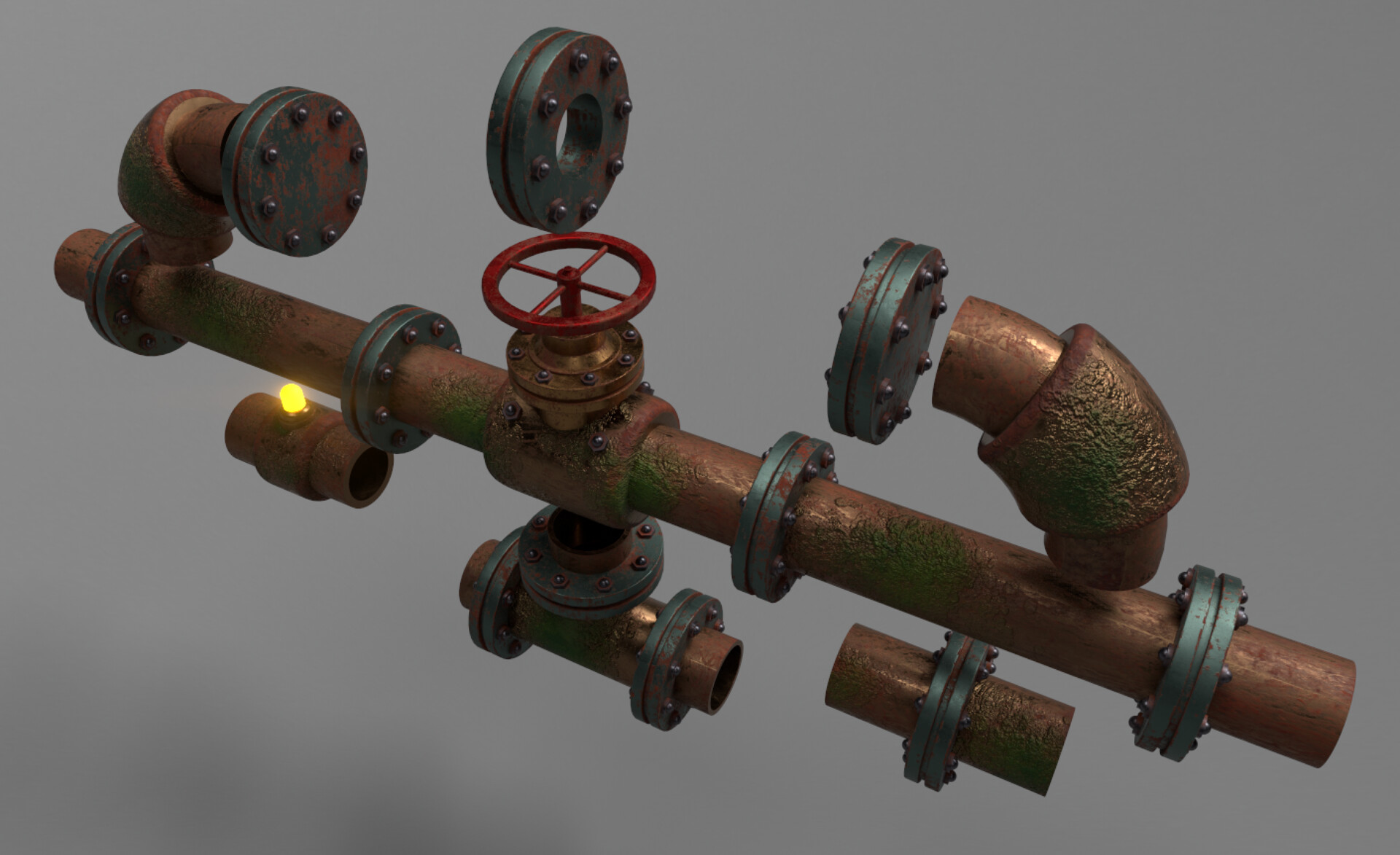 ArtStation - Modular Pipe Kit