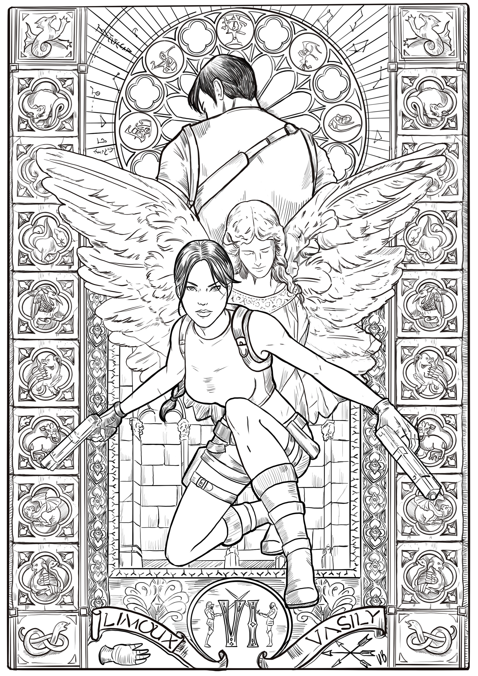 hunger games character coloring pages