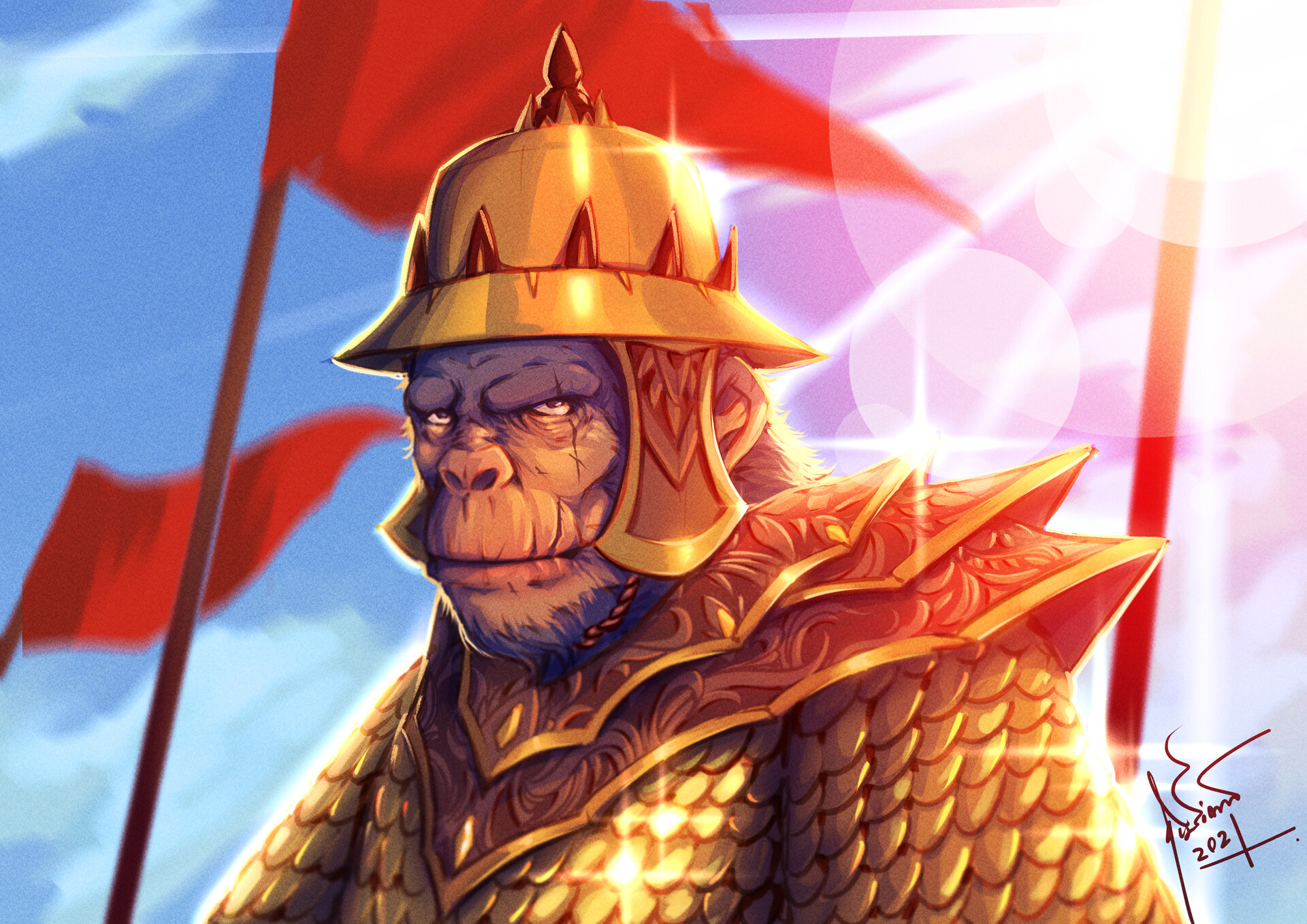 ArtStation - Commander Ape