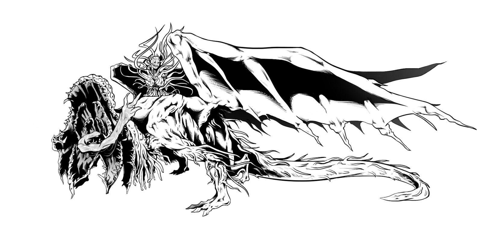 Mark Allen - Lady Dimitrescu final form