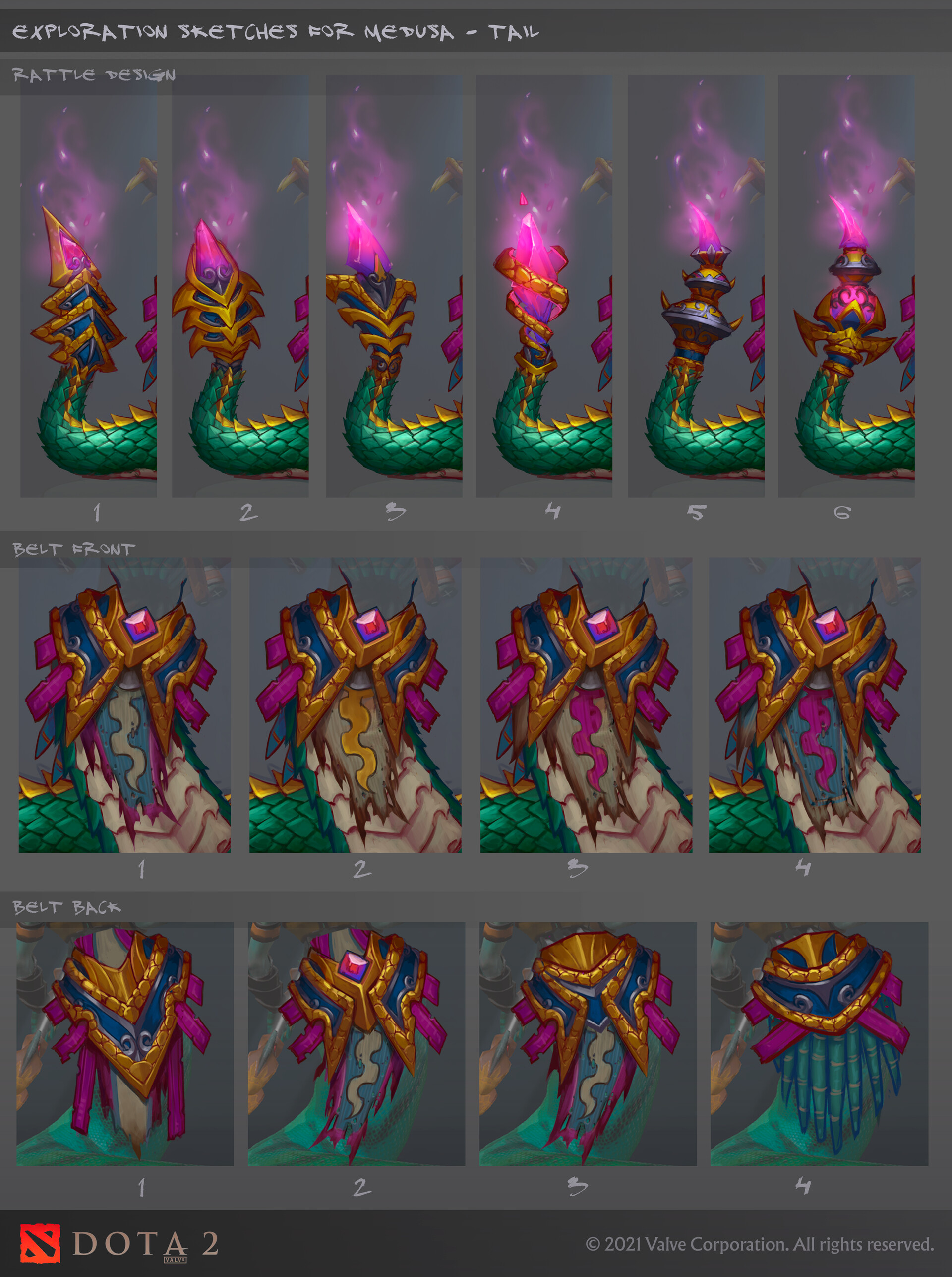 Medusa Dota 2 Set