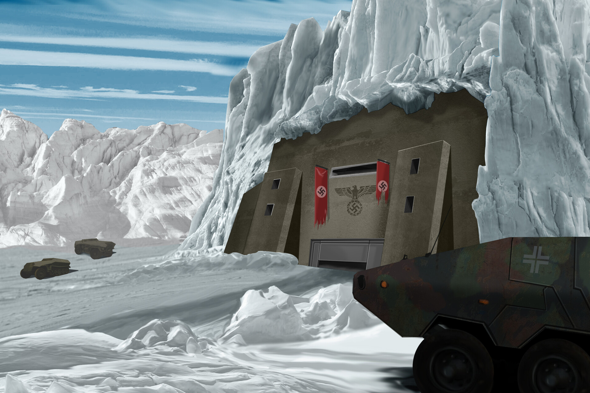 ArtStation - bunker concept / game location