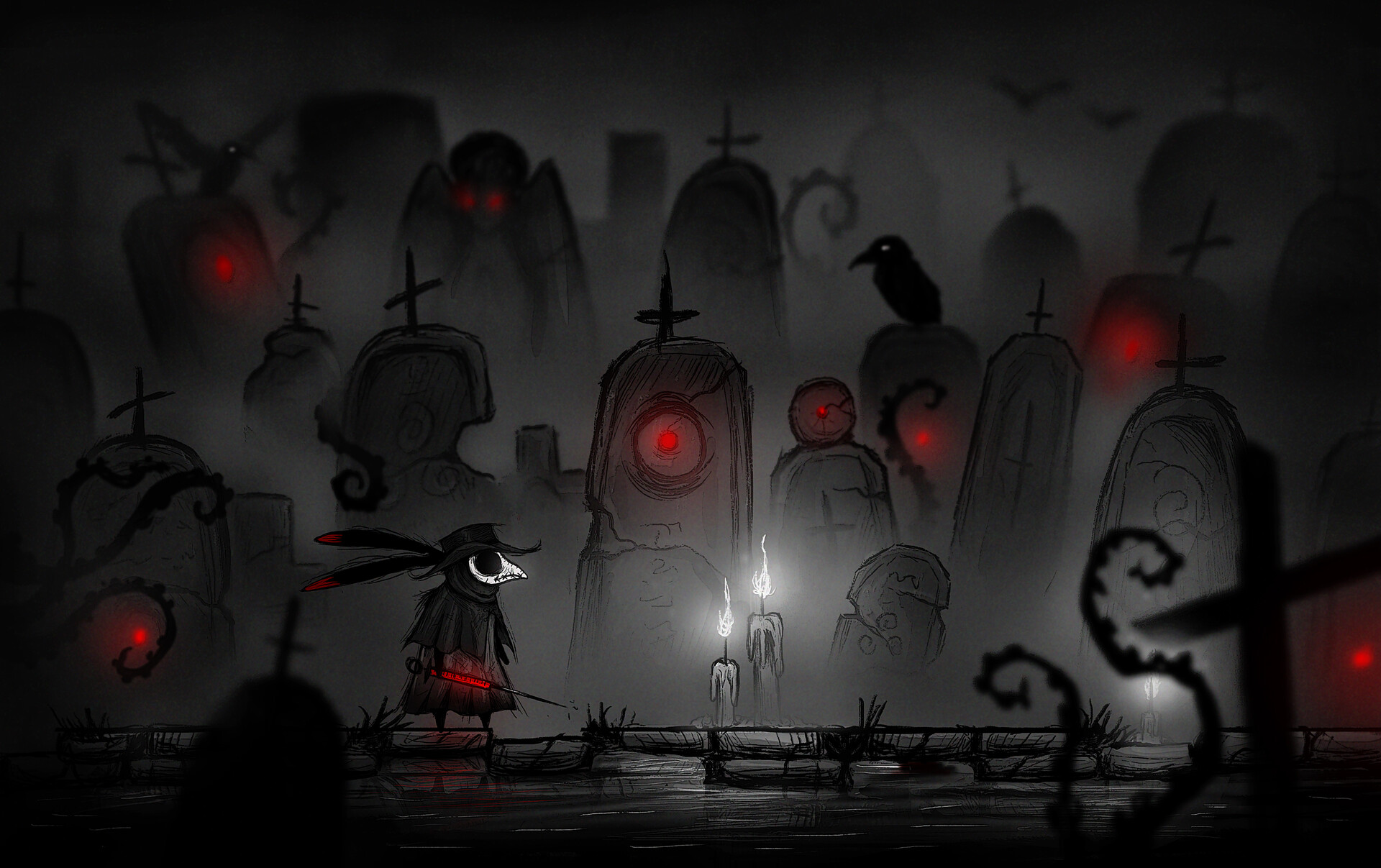 ArtStation - 2D platform game level concepts