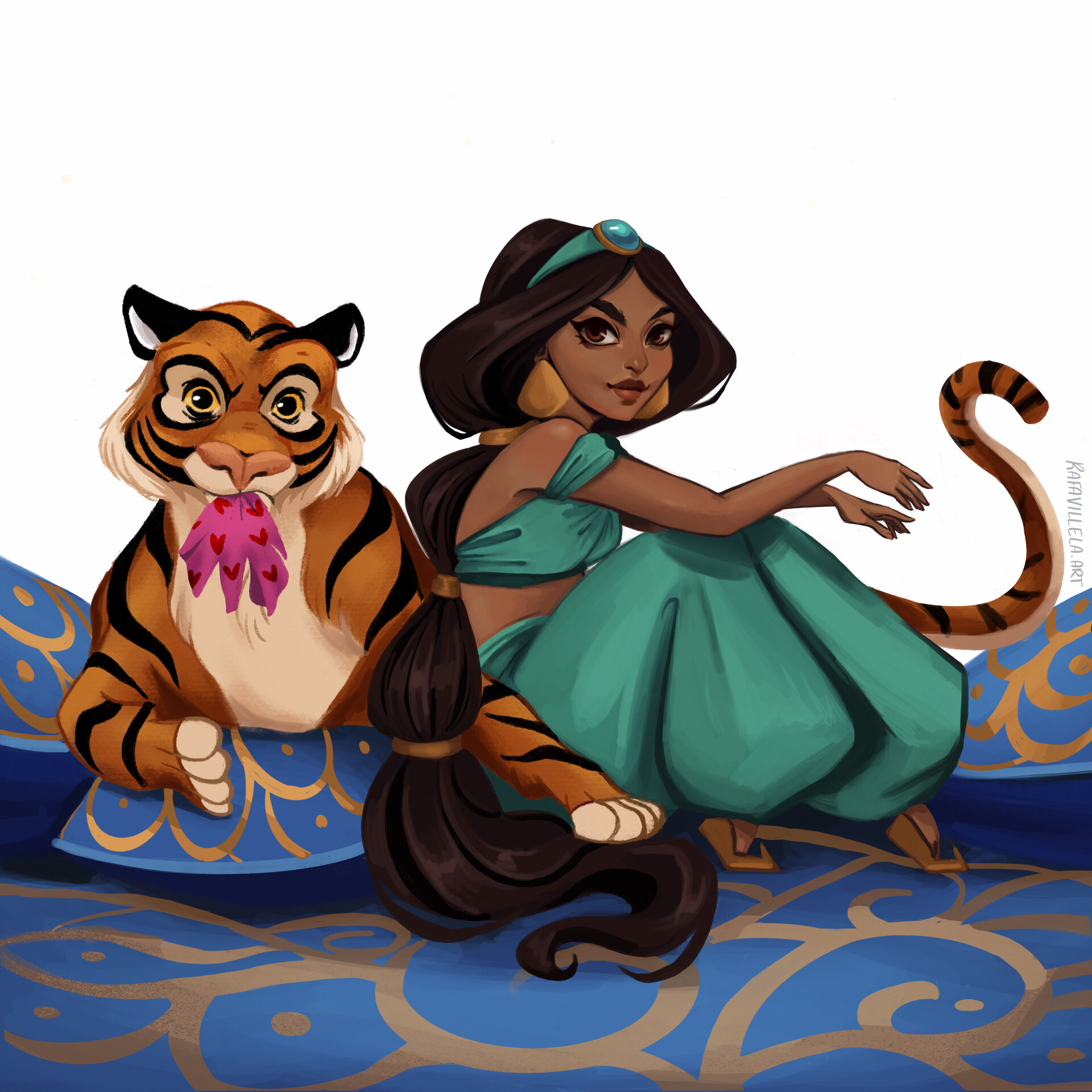 ArtStation - Jasmine And Raja