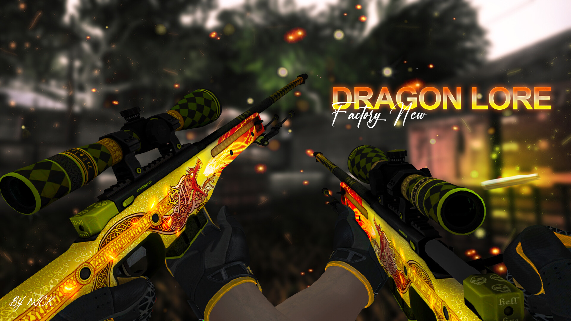 Nick Kohary - CSGO Dragon Lore artwork