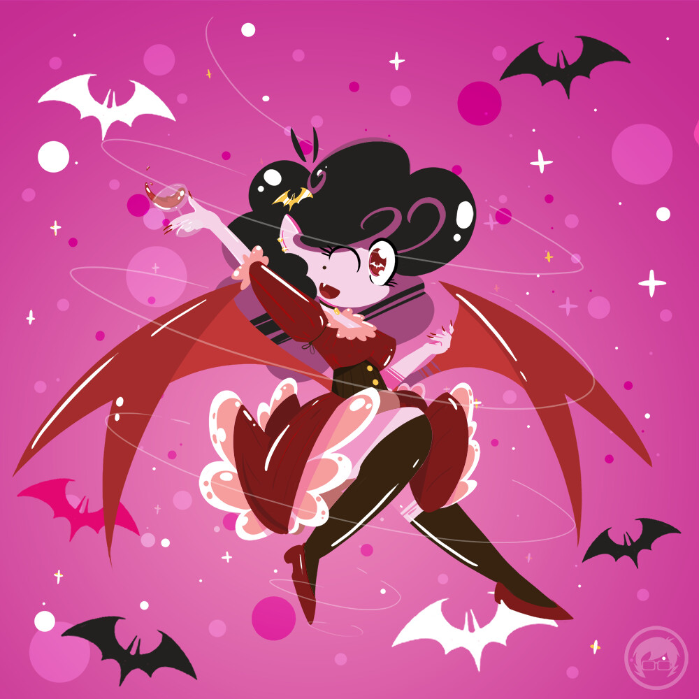 ArtStation - Cute Vampire