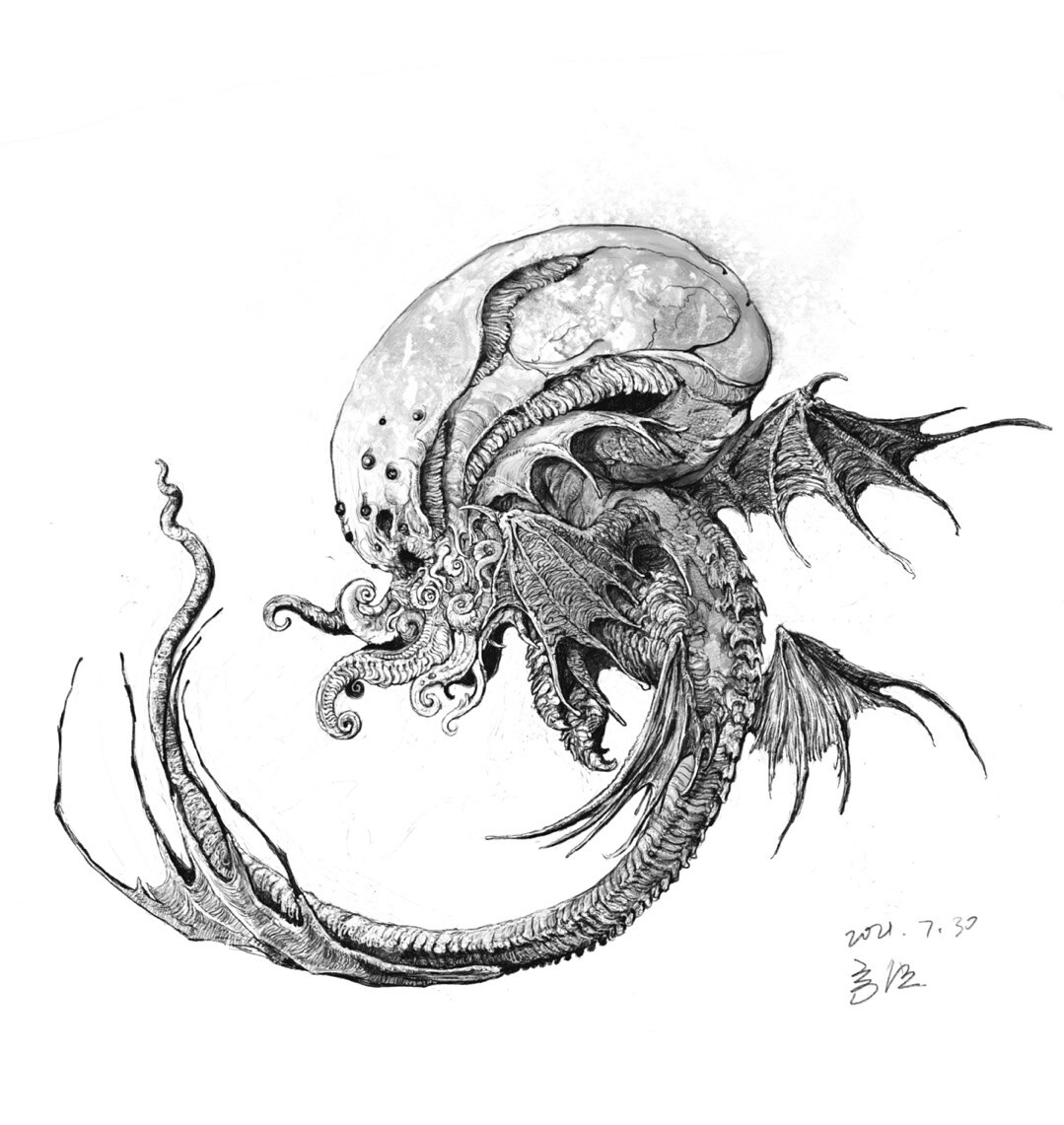 ArtStation - Cthulhu_embryo