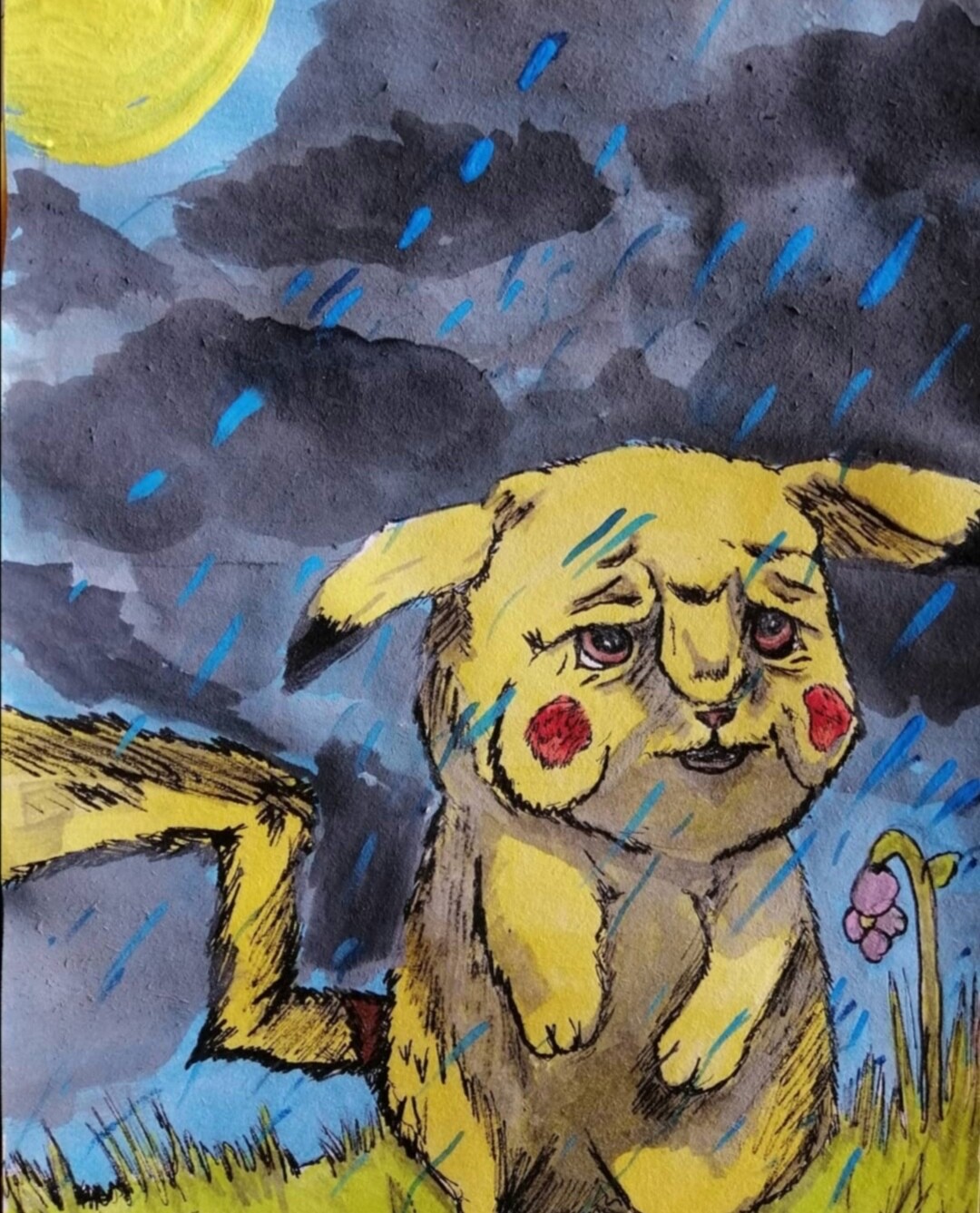 ArtStation - Old Man Pikachu