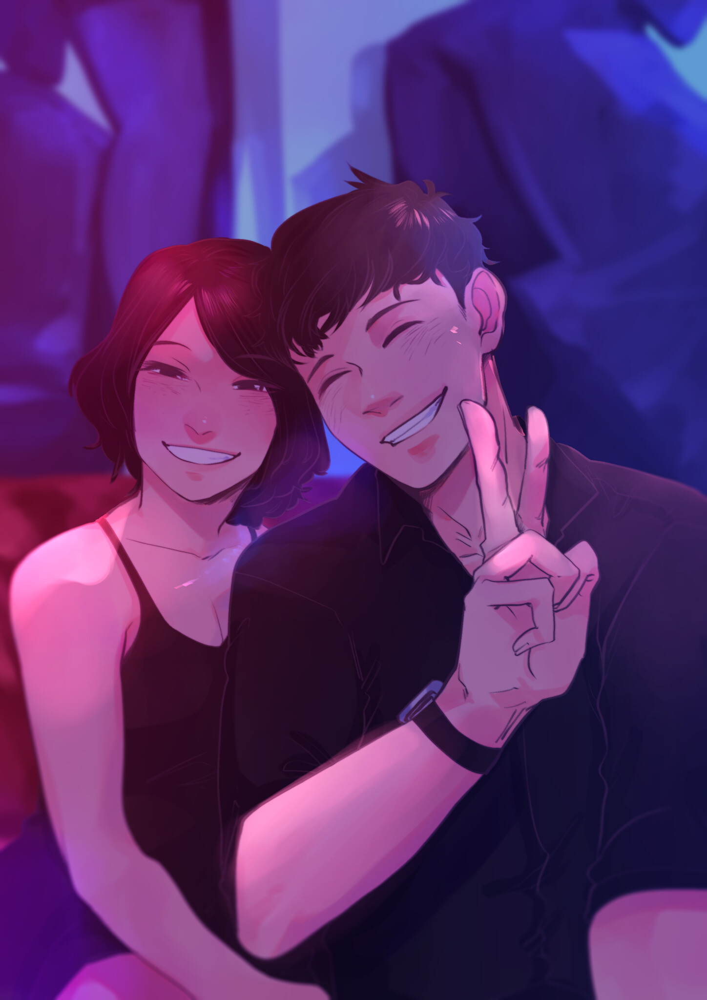 ArtStation - Couple in club