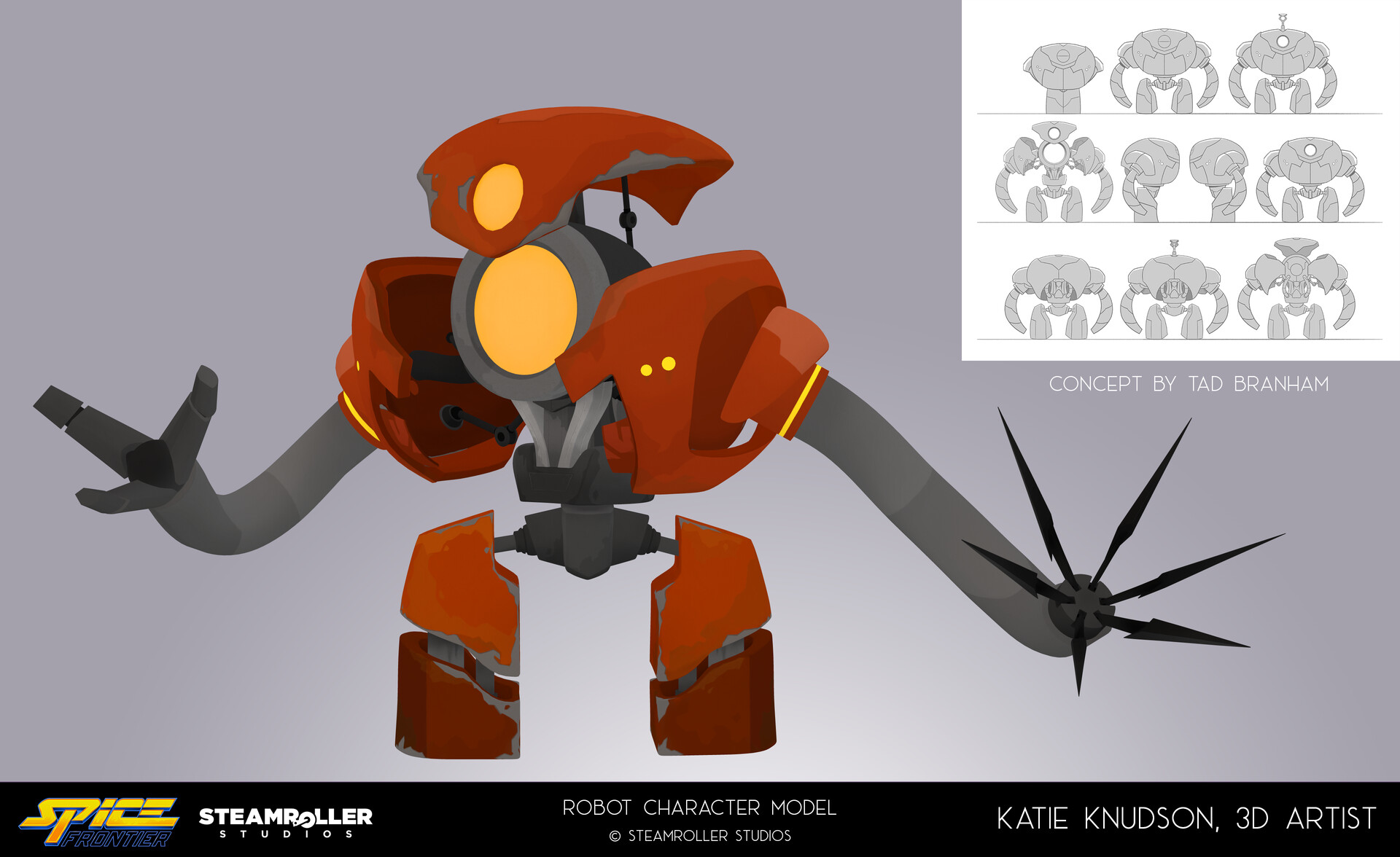 Katie Knudson - Spice Frontier Short (2020) - Character Models