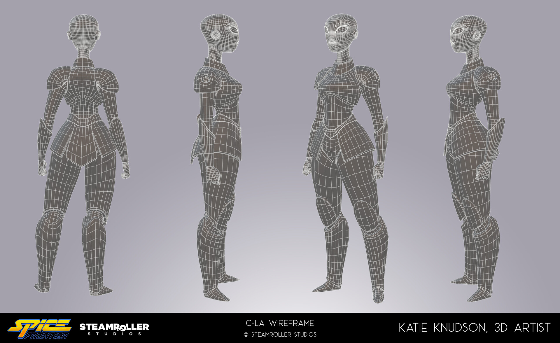 Katie Knudson - Spice Frontier Short (2020) - Character Models