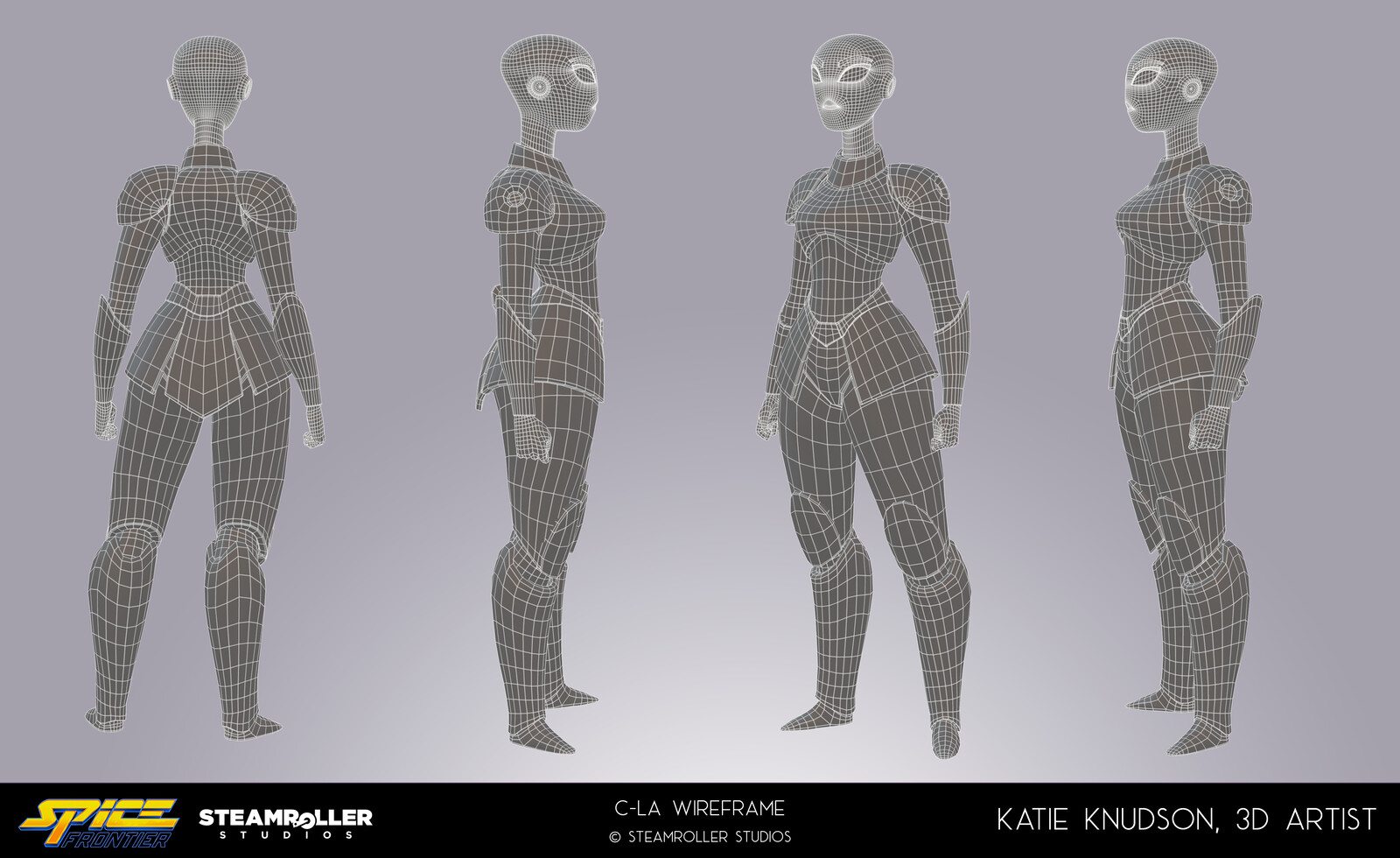 Katie Knudson - Spice Frontier Short (2020) - Character Models