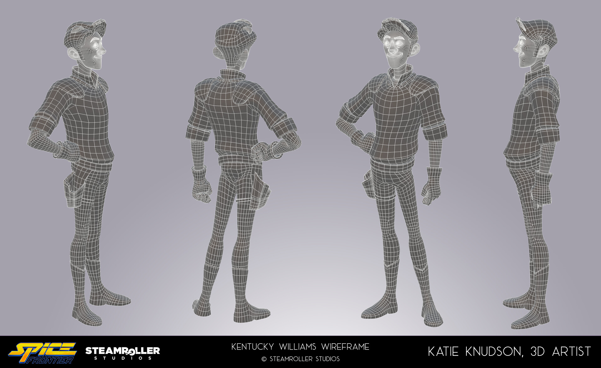 Katie Knudson - Spice Frontier Short (2020) - Character Models