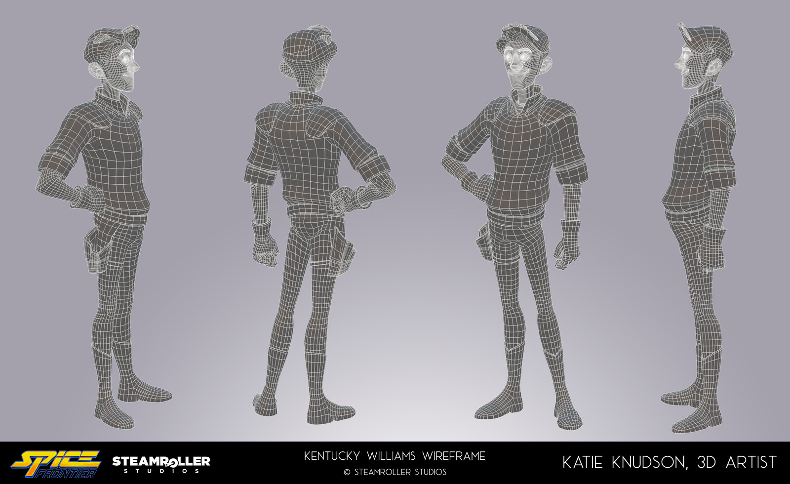 Katie Knudson - Spice Frontier Short (2020) - Character Models