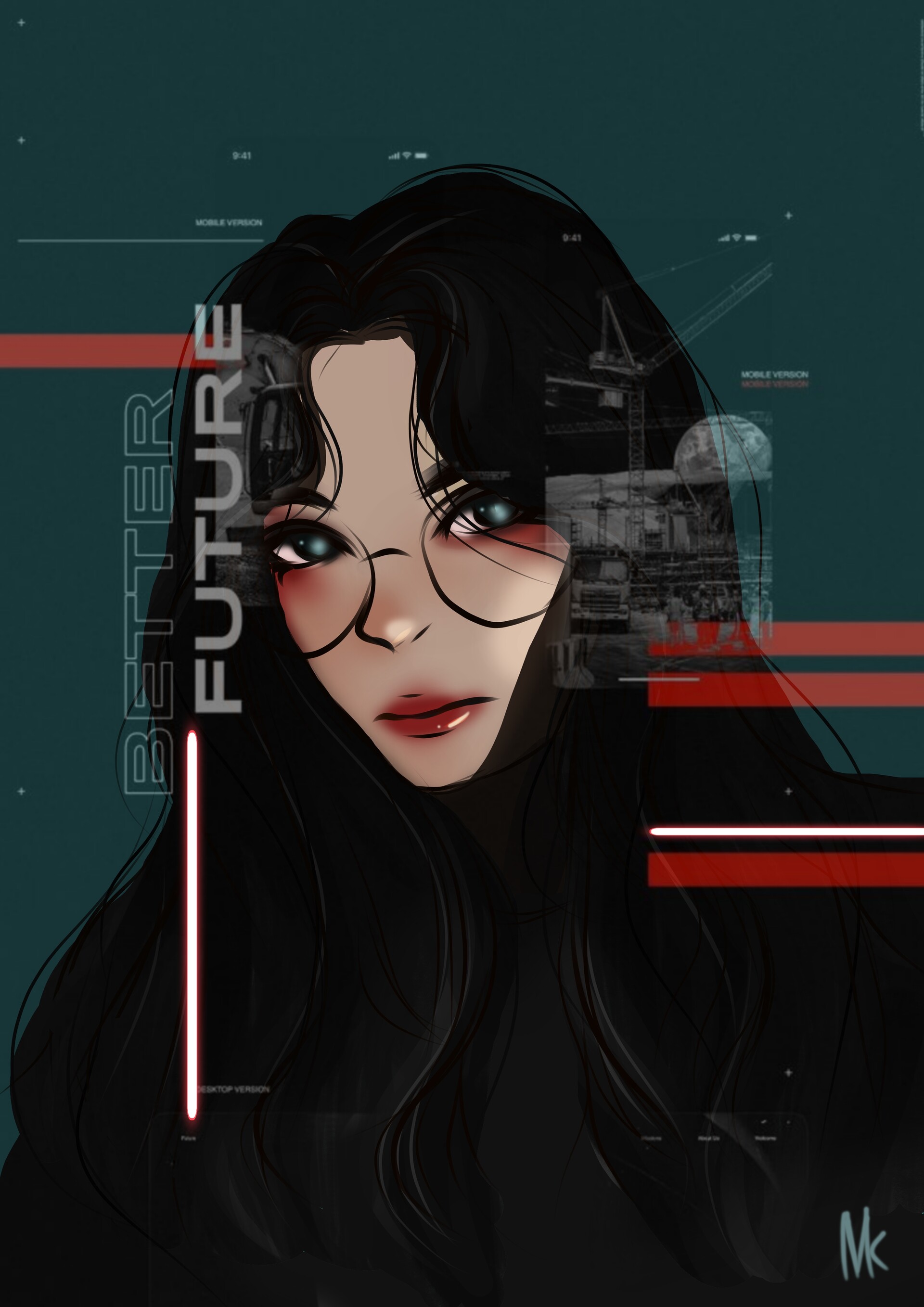 ArtStation - Self Portrait (August)