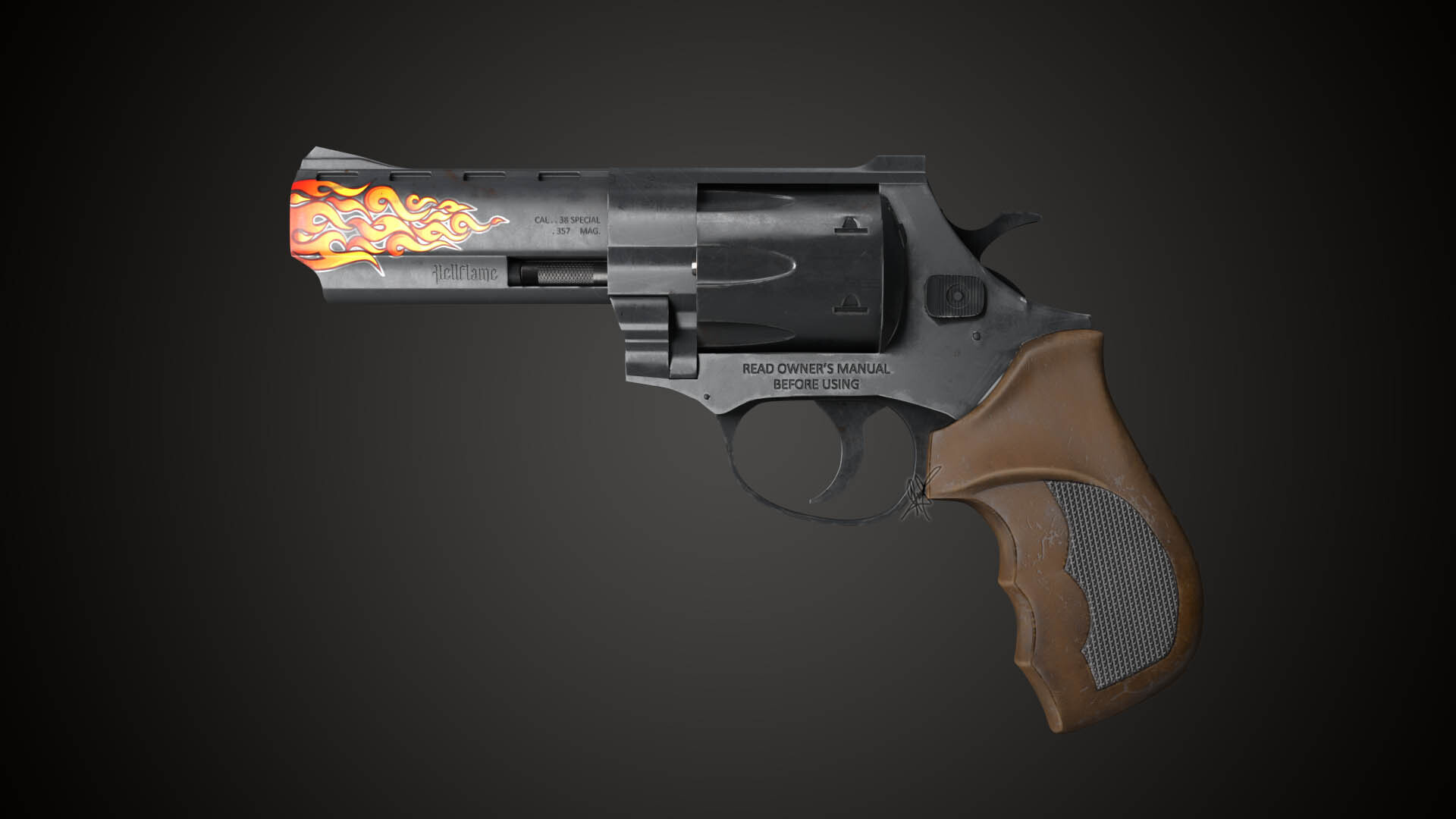 ArtStation - Windicator "Hellflame" Magnum