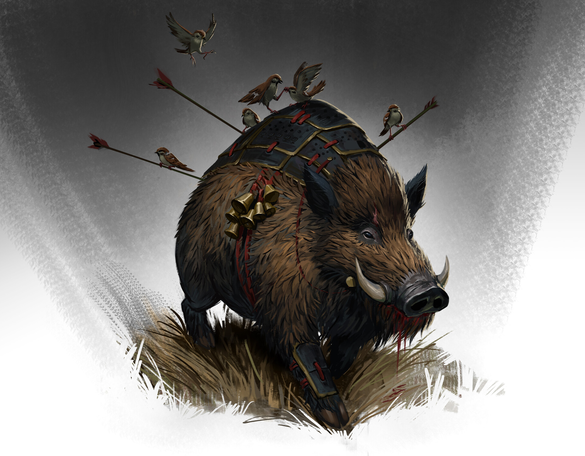 ArtStation - boar warrior