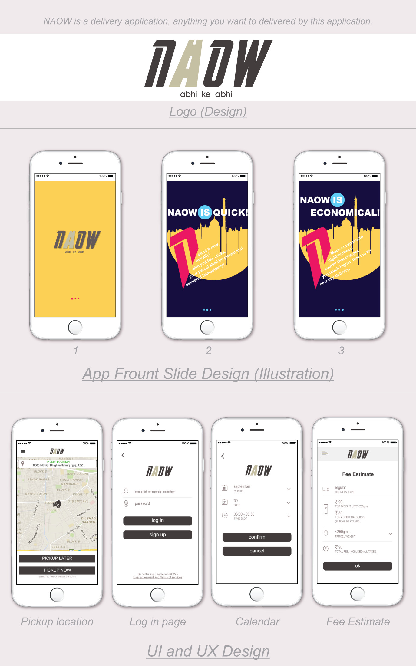 ArtStation - Logo & Mobile app Design