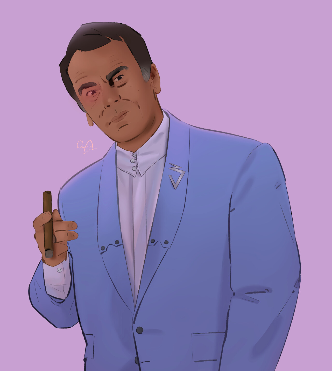 ArtStation - Sharp Dressed Man