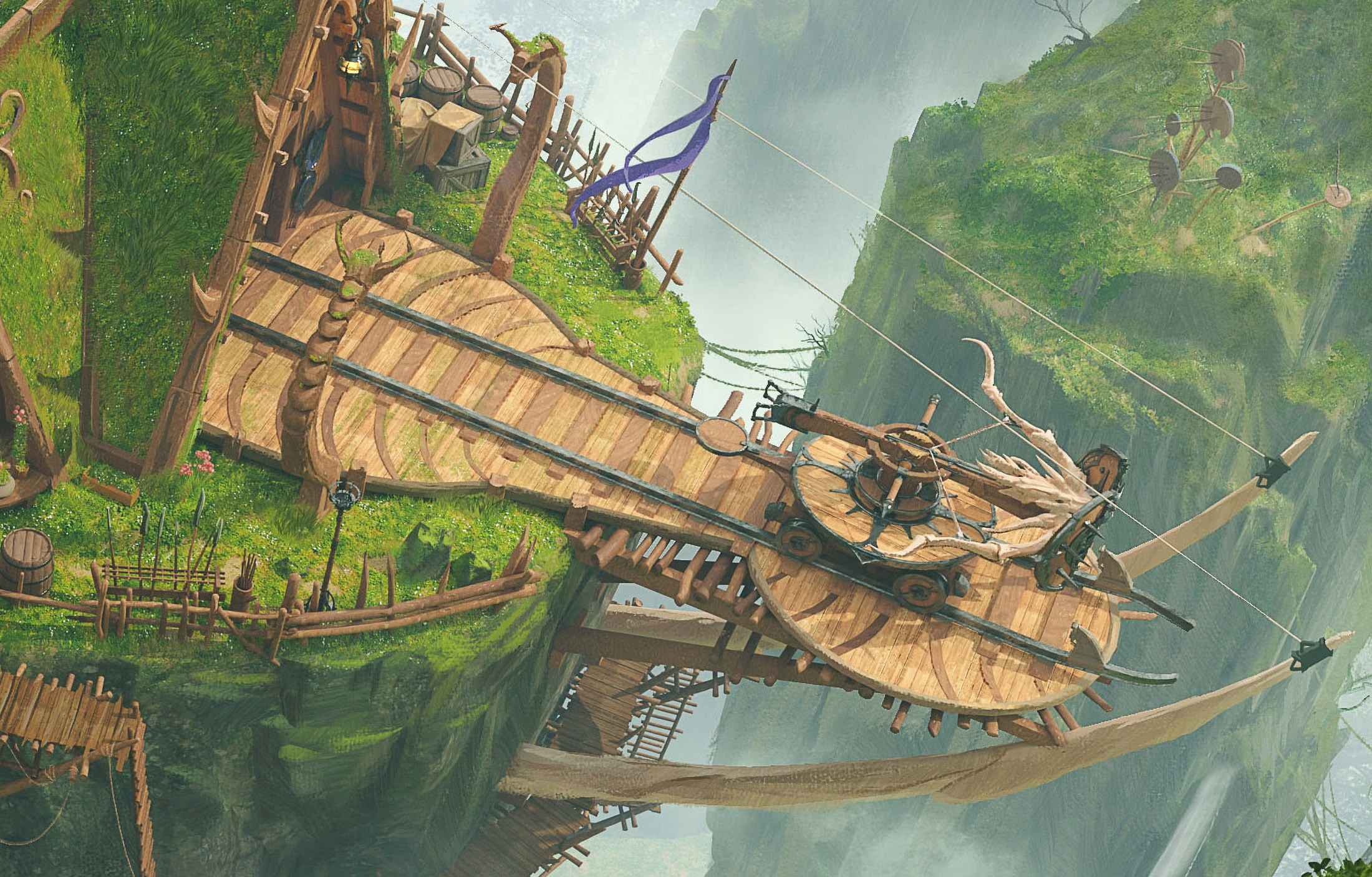 chang-wei-chen-village-on-cliff-2-support1.jpg (2200×1407) _动画_T202186 #率叶插件，让花瓣网更好用_http://ly ...