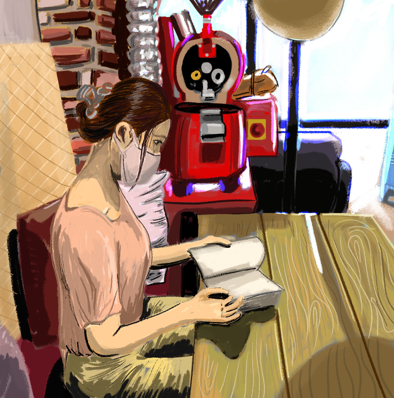 ArtStation - #7 Vivi Cafe in Suwon, South Korea