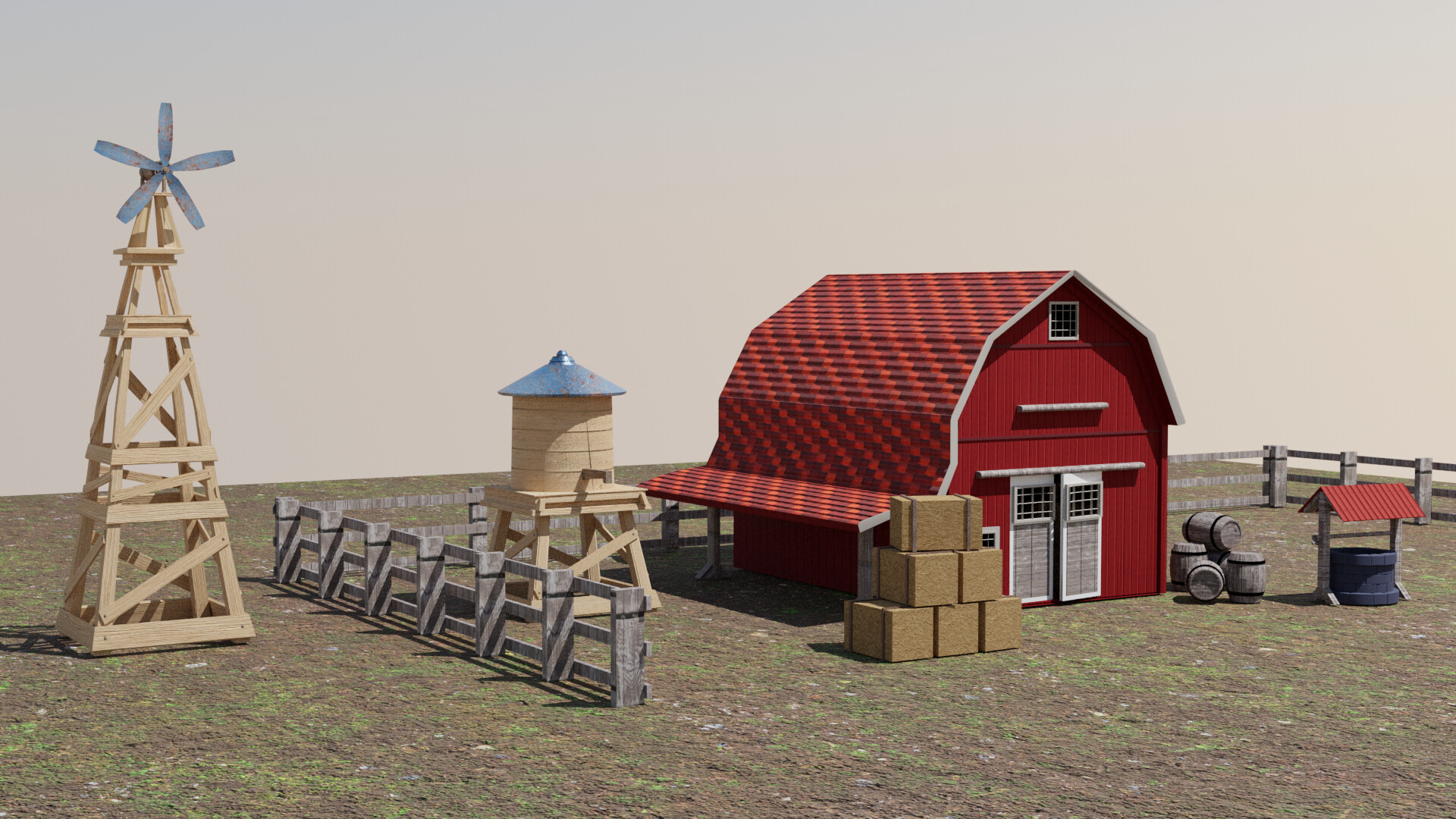 ArtStation - Farm Assets