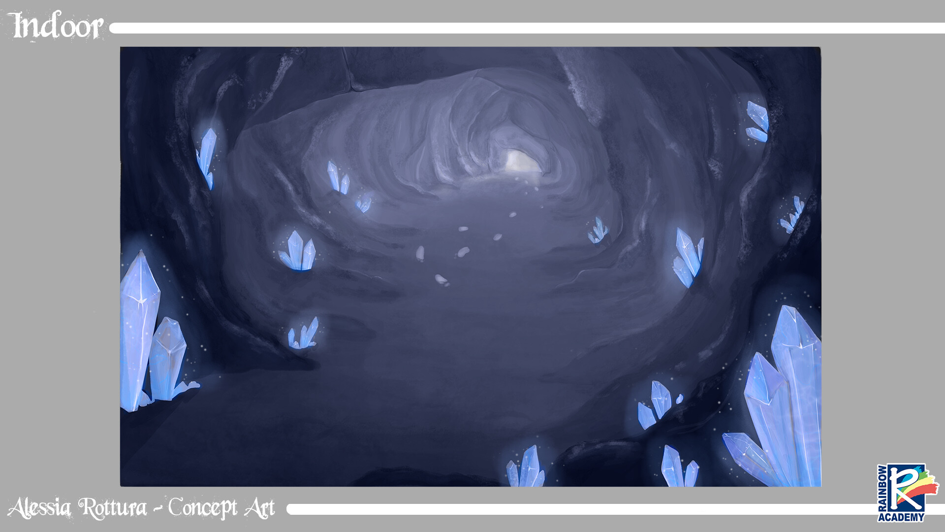 ArtStation - Cave - environment design